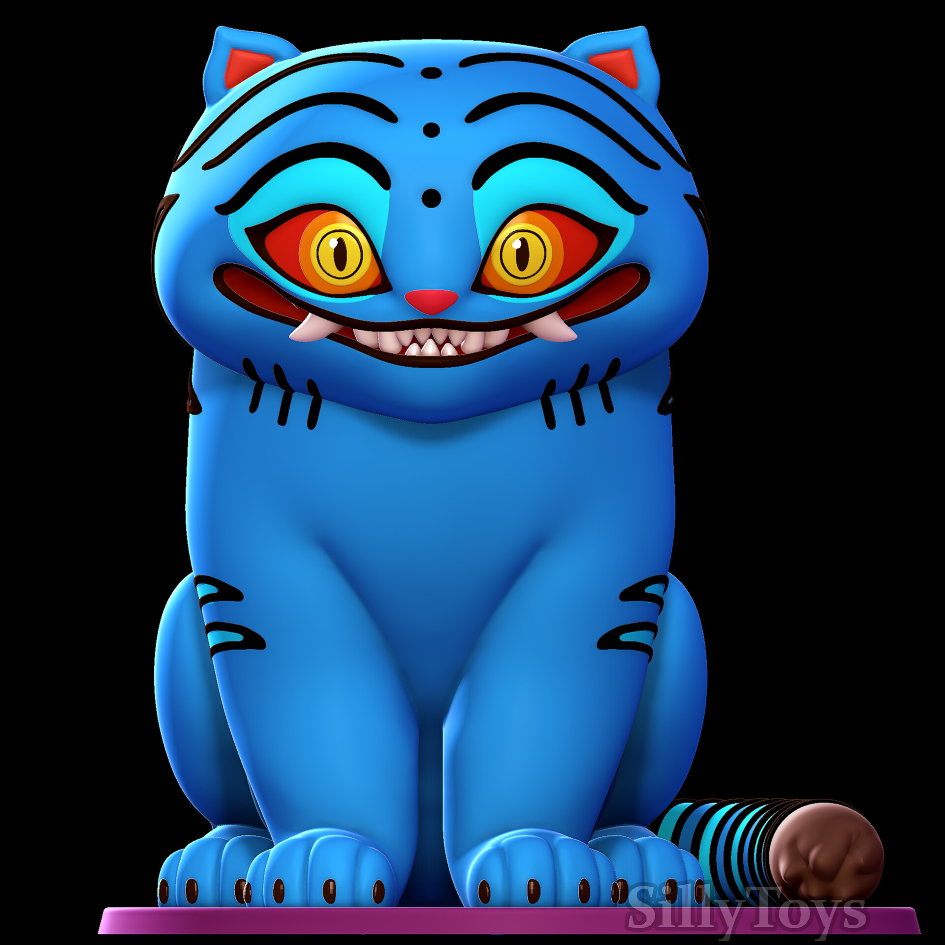 ArtStation - Derpy Tiger - KPop Demon Hunters 3D print model