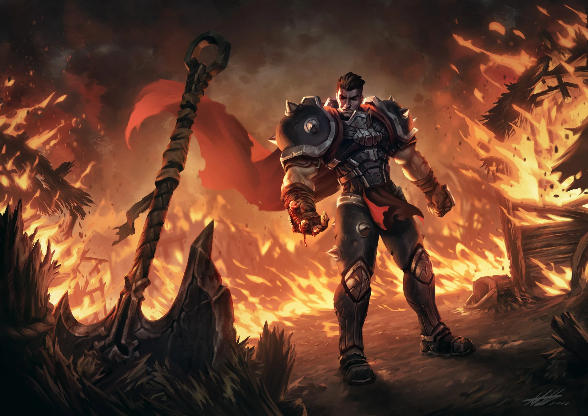 ArtStation - Darius, The Hand of Noxus