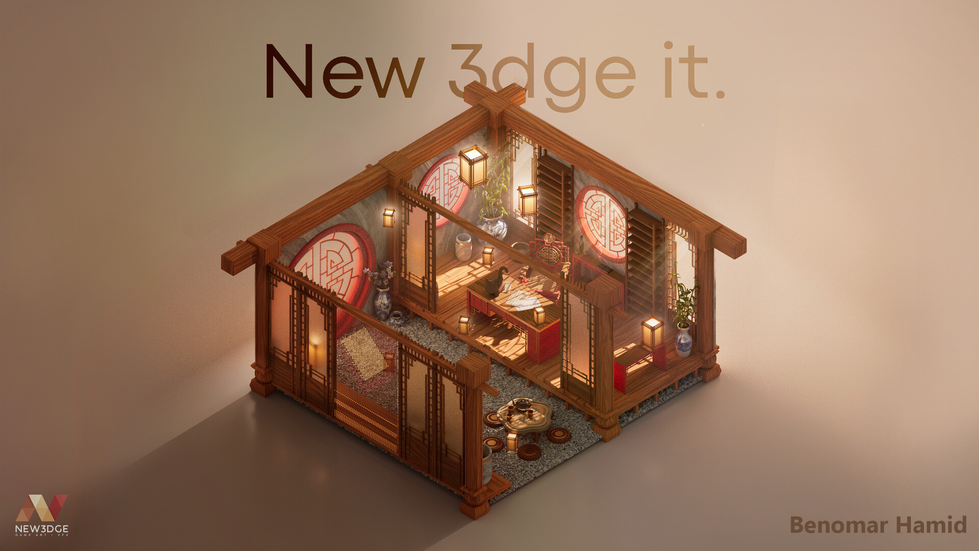 ArtStation - Enviro Chinese _ Maya