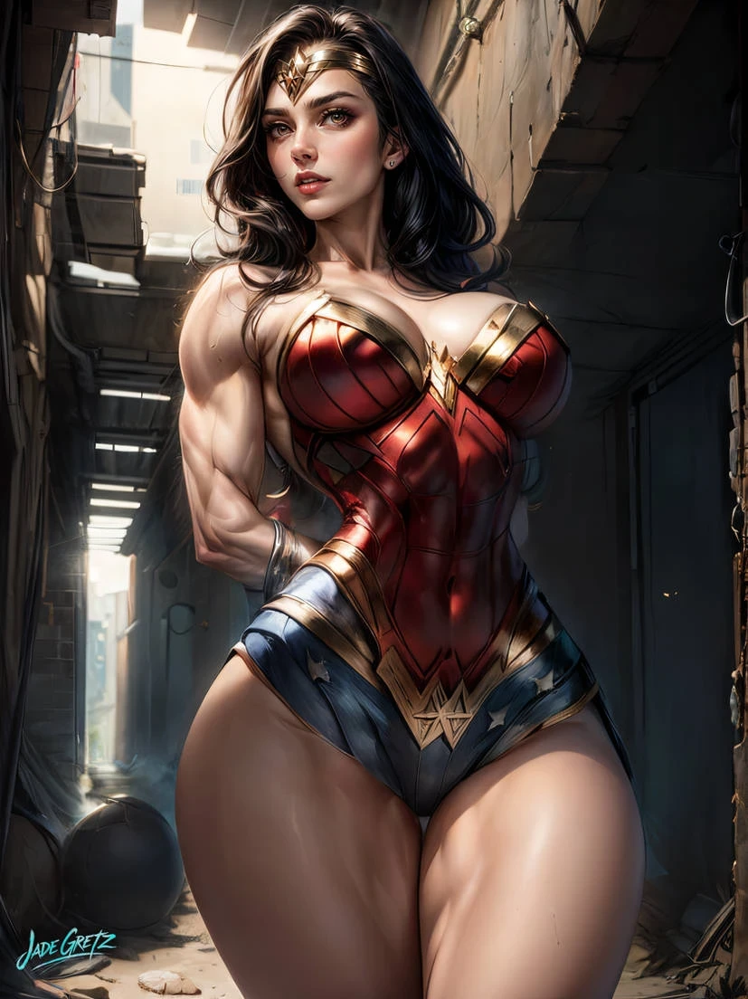 ArtStation - Wonder Woman: Protector of Humanity by Jade Gretz