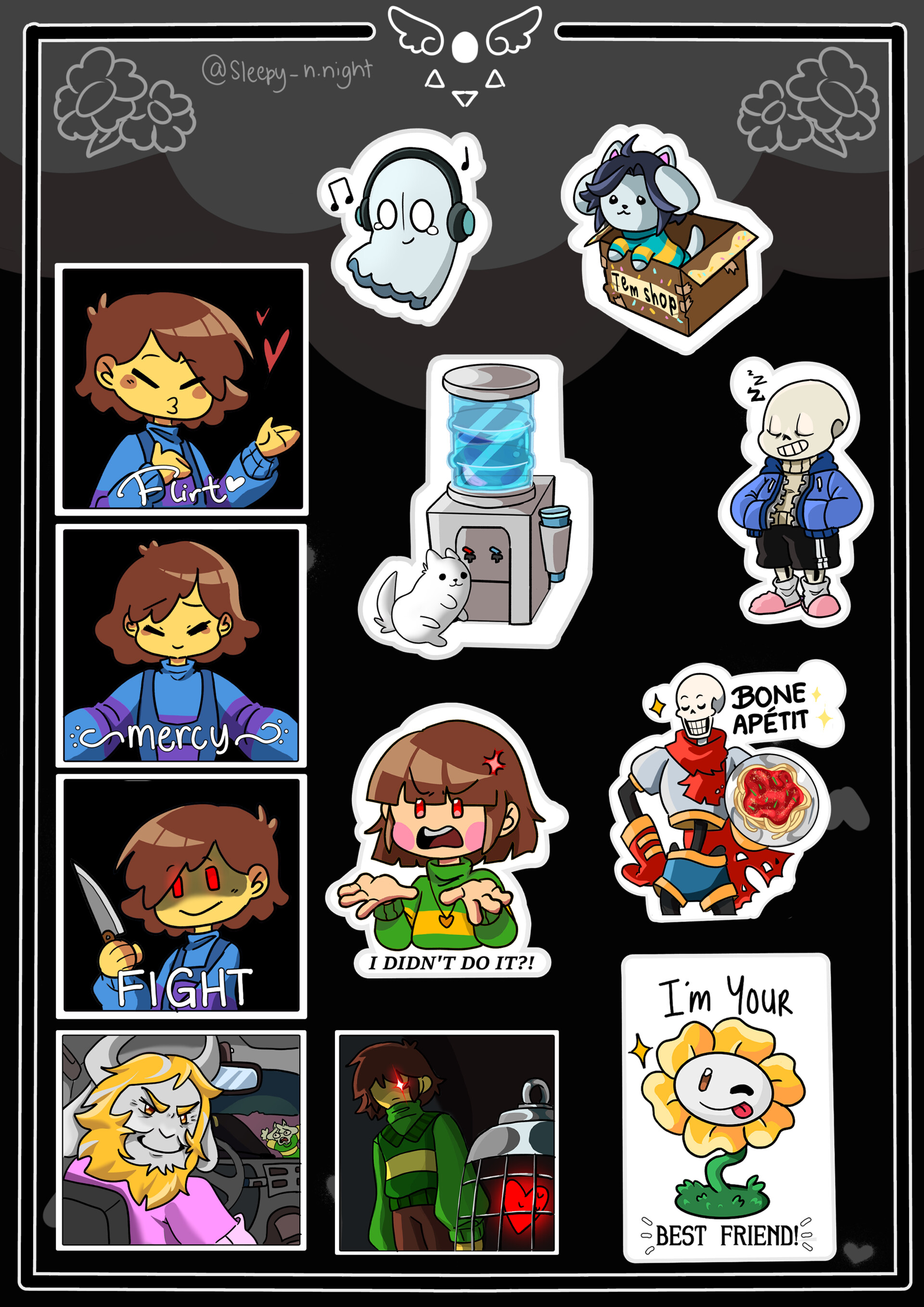 Nichole Lim - STICKER DESIGNS