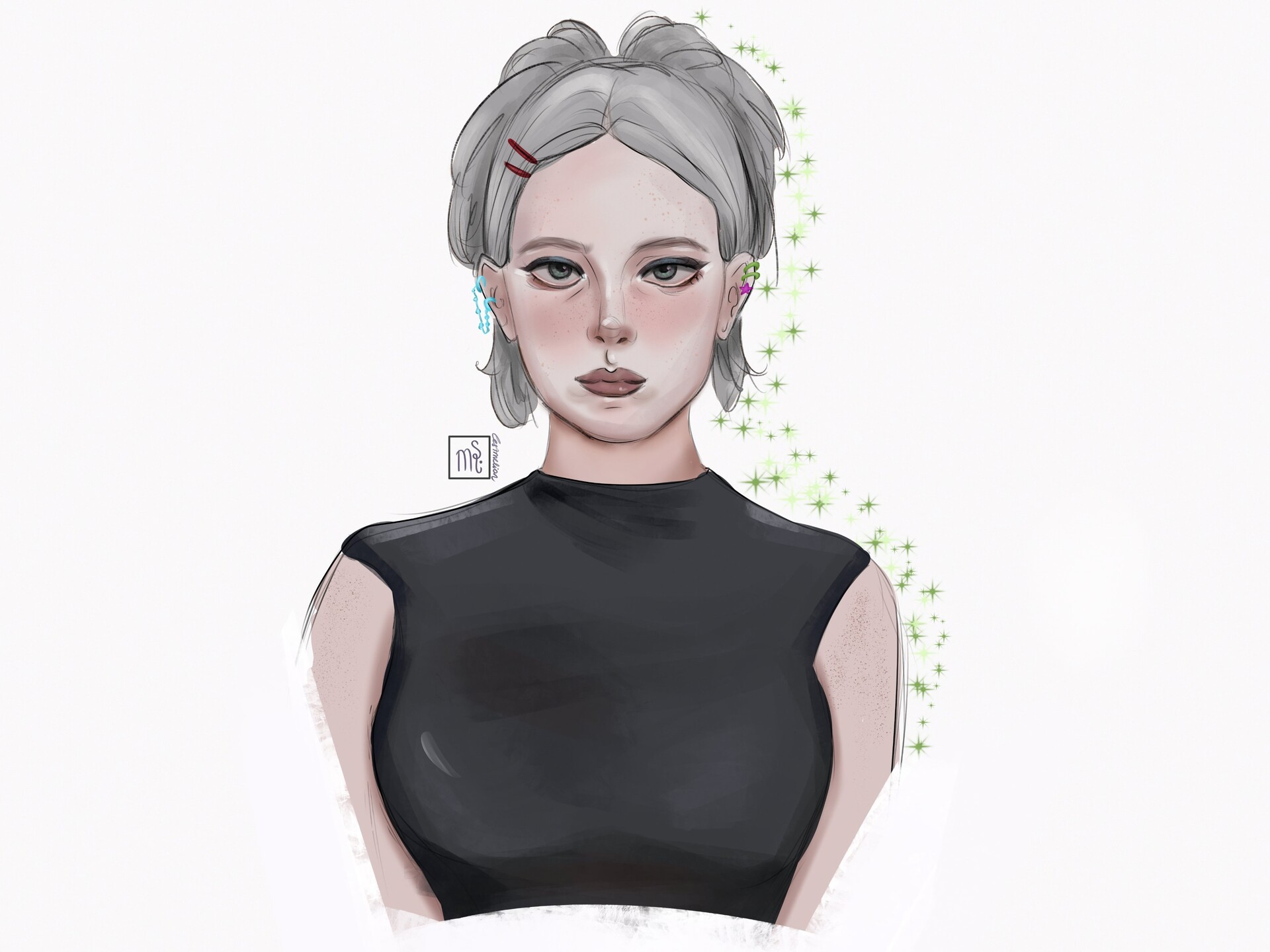 ArtStation - Sketch of my new original character