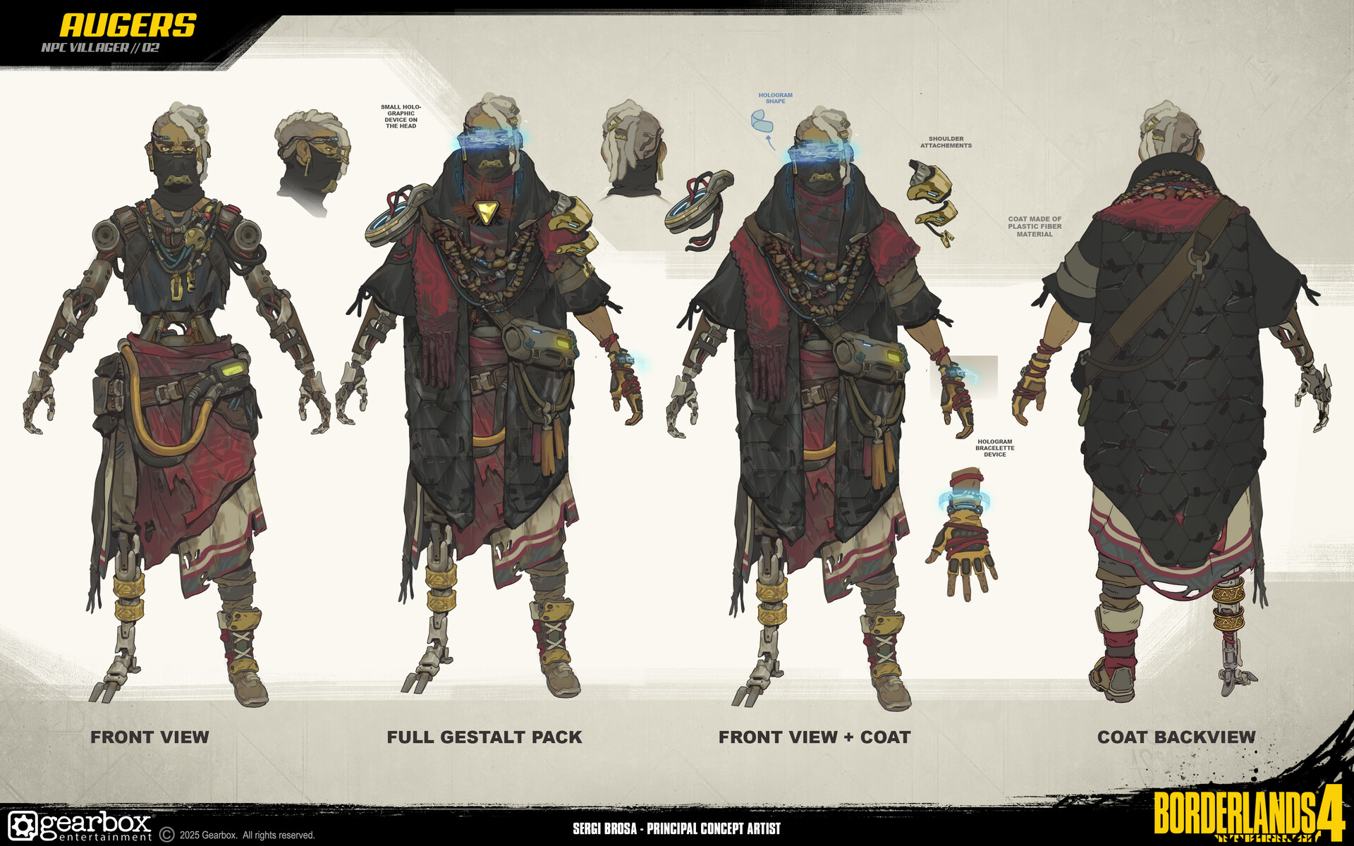 BORDERLANDS 4 // ALLY NPC VILLAGERS-花瓣网