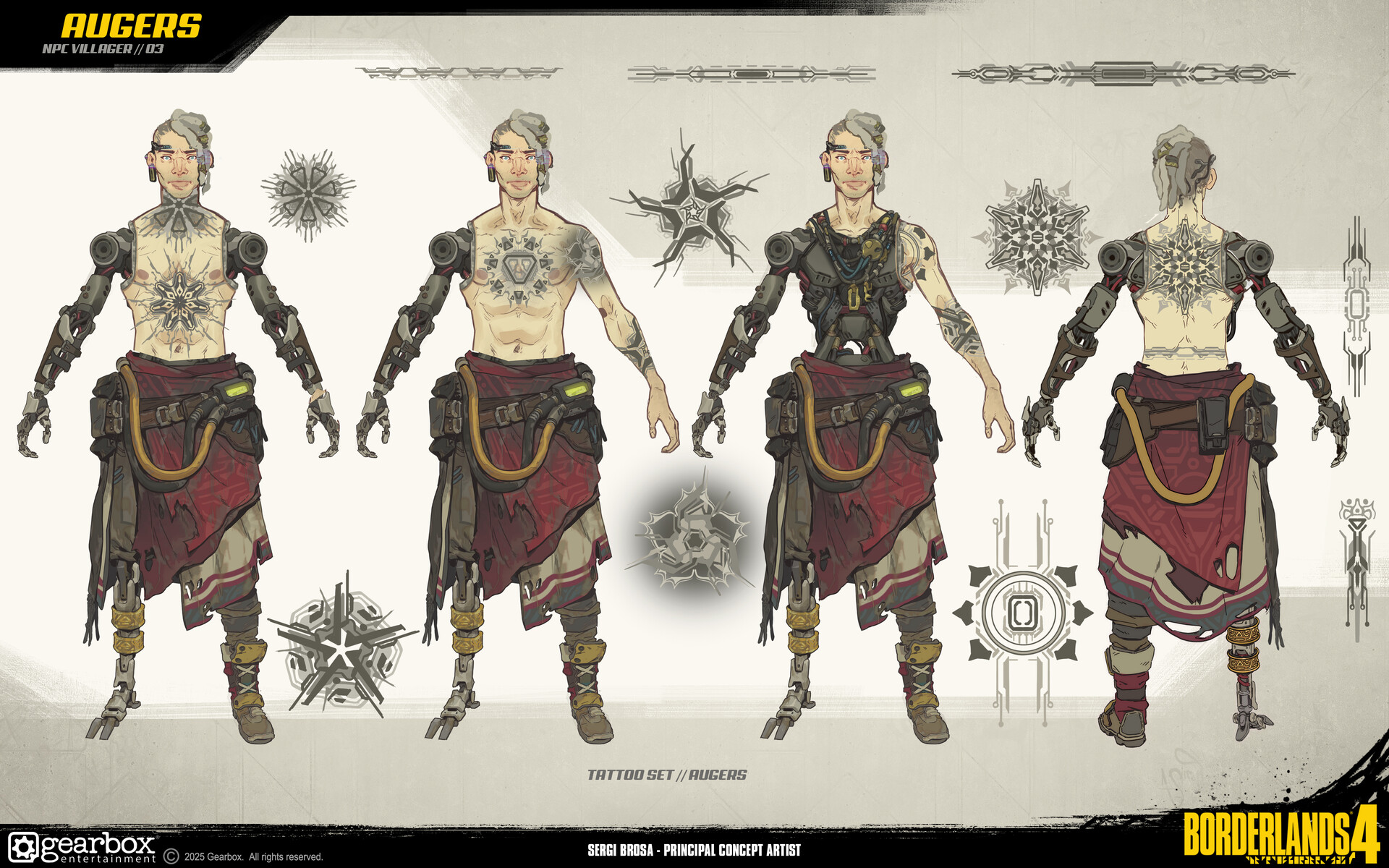 BORDERLANDS 4 // ALLY NPC VILLAGERS-花瓣网