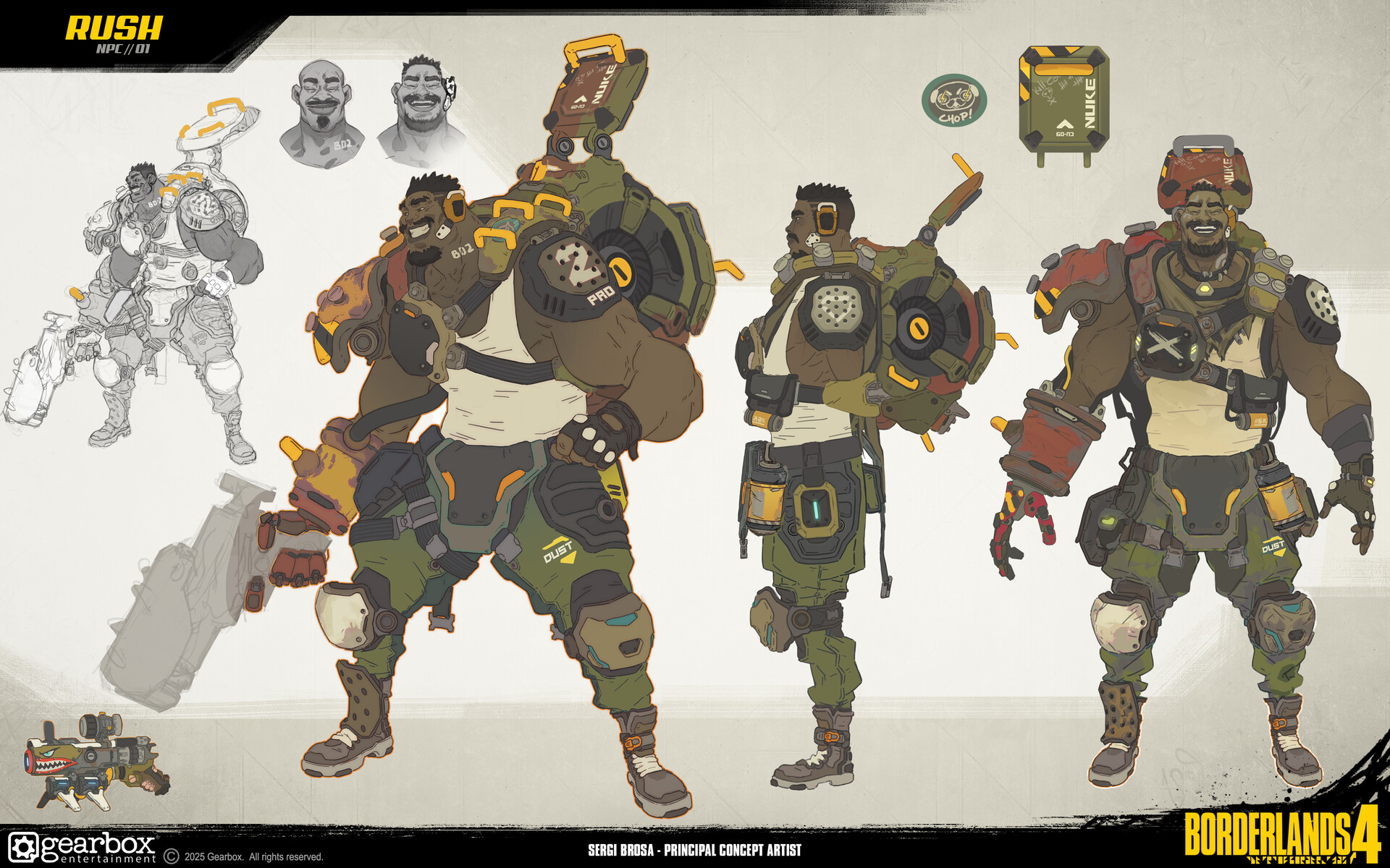 Borderlands 4 // Ally NPC characters-花瓣网