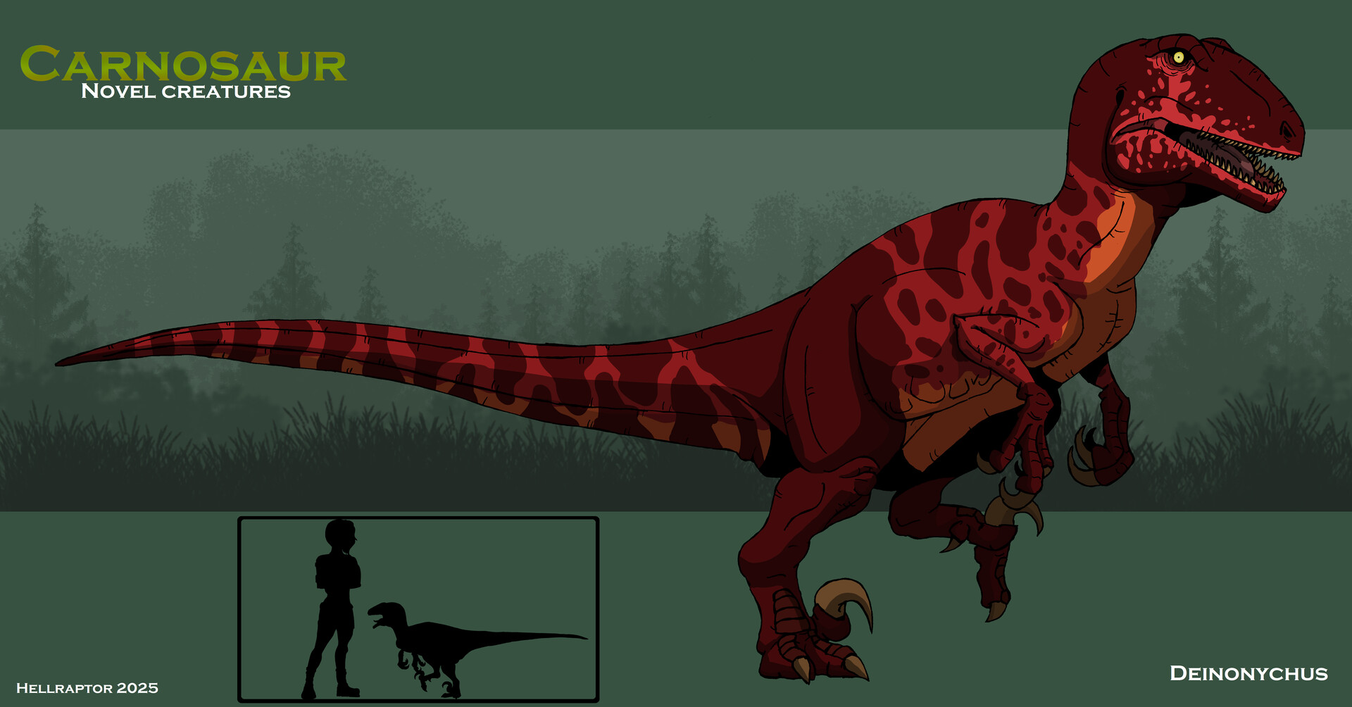 ArtStation - Carnosaur Novel fanart
