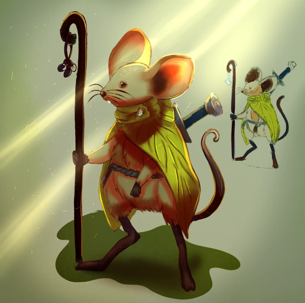 ArtStation - Mouse Wanderer - Concept Work in Progress