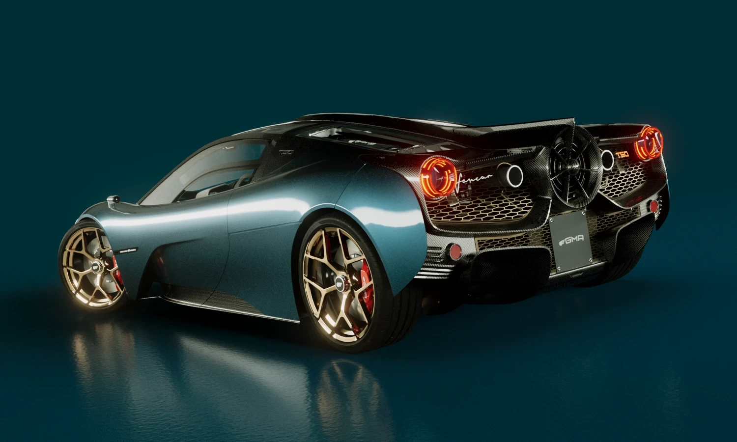 ArtStation - Octane render Gordon Murray T50