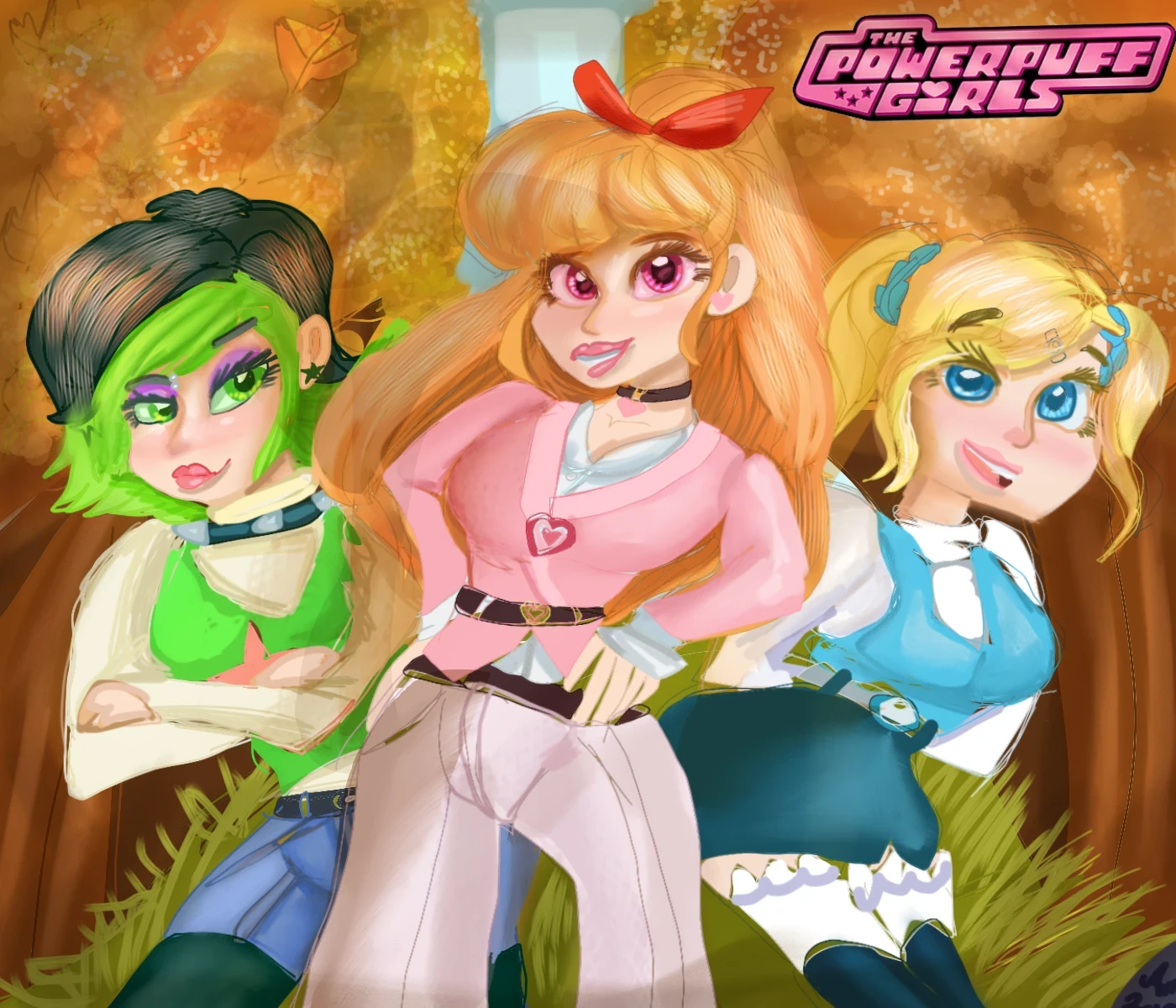 ArtStation - The Powerpuff Girls- Fall Outfits