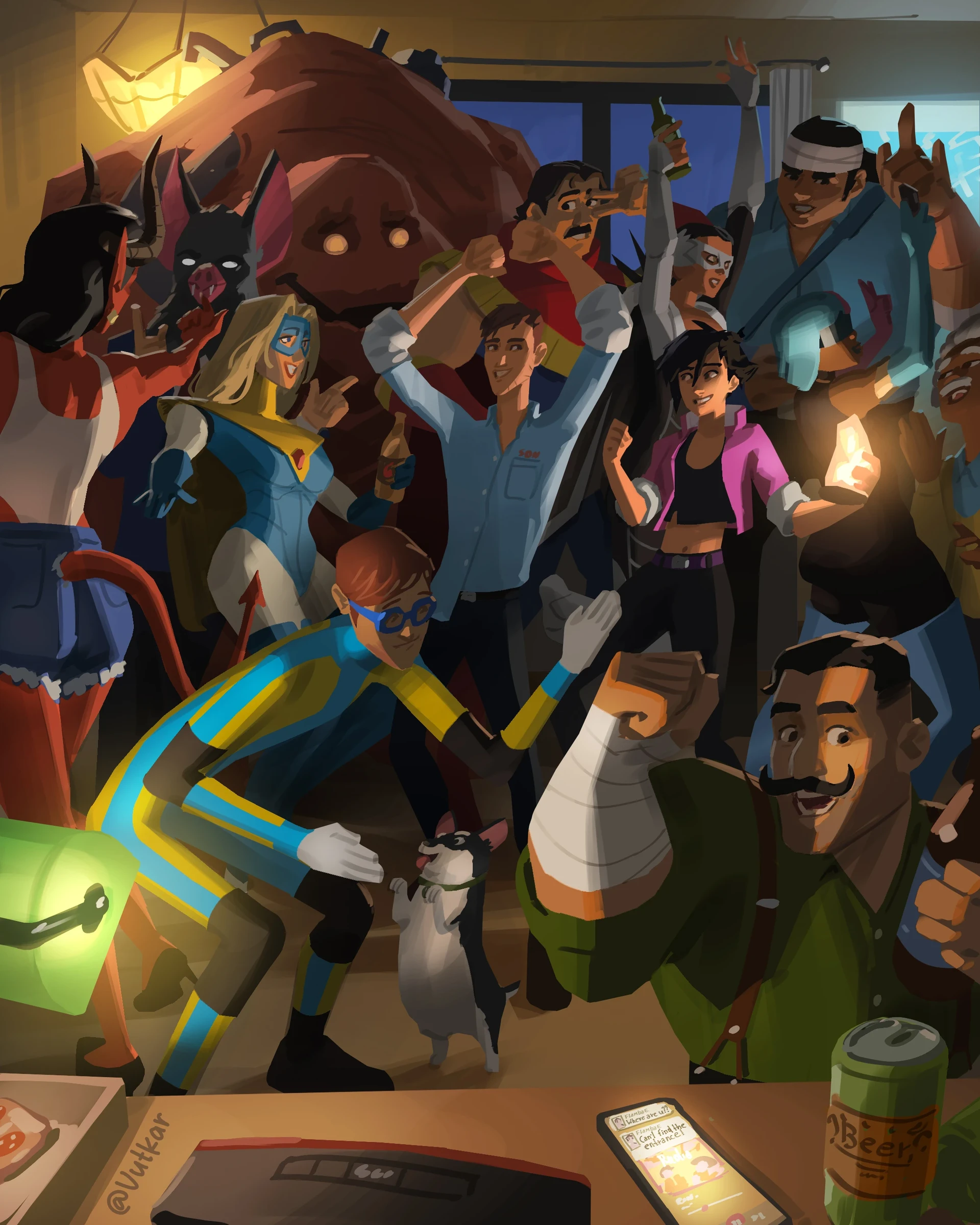 ArtStation - Dispatch Fan Art 4