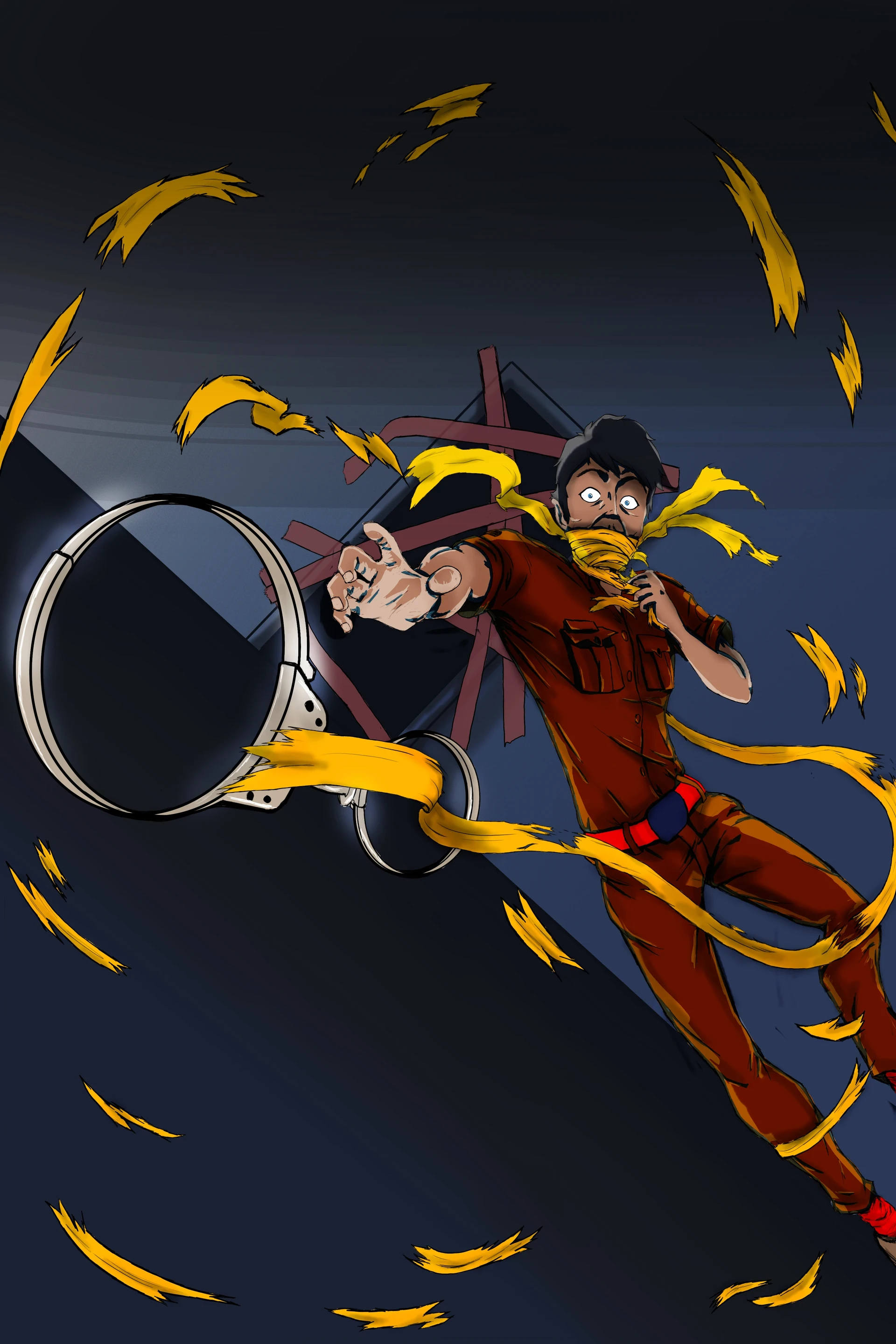 ArtStation - A shattered timeline - Poster design