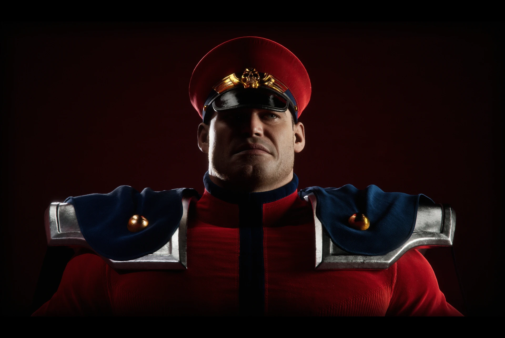 m bison face