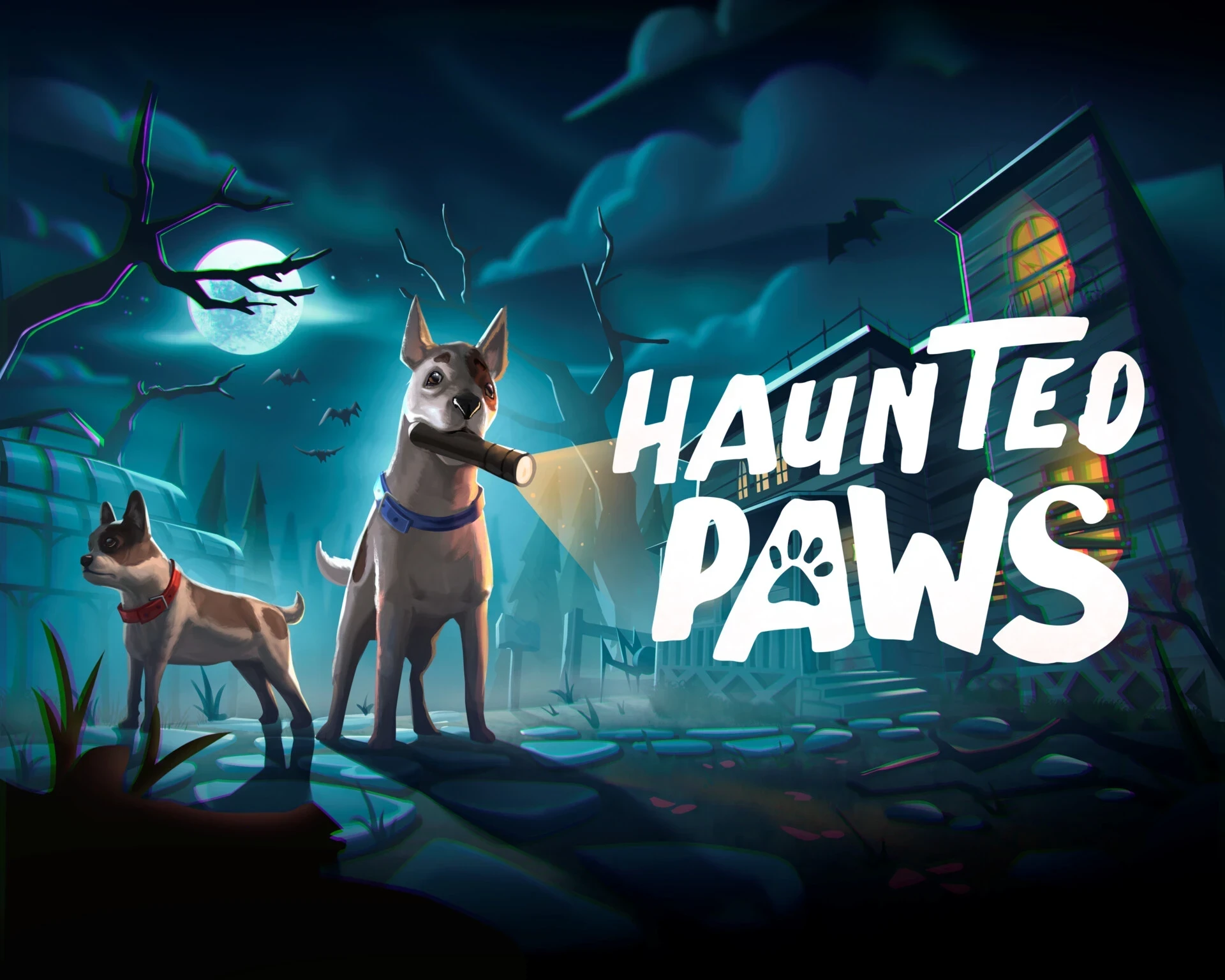 ArtStation - Haunted Paws - Steam Capsule Art