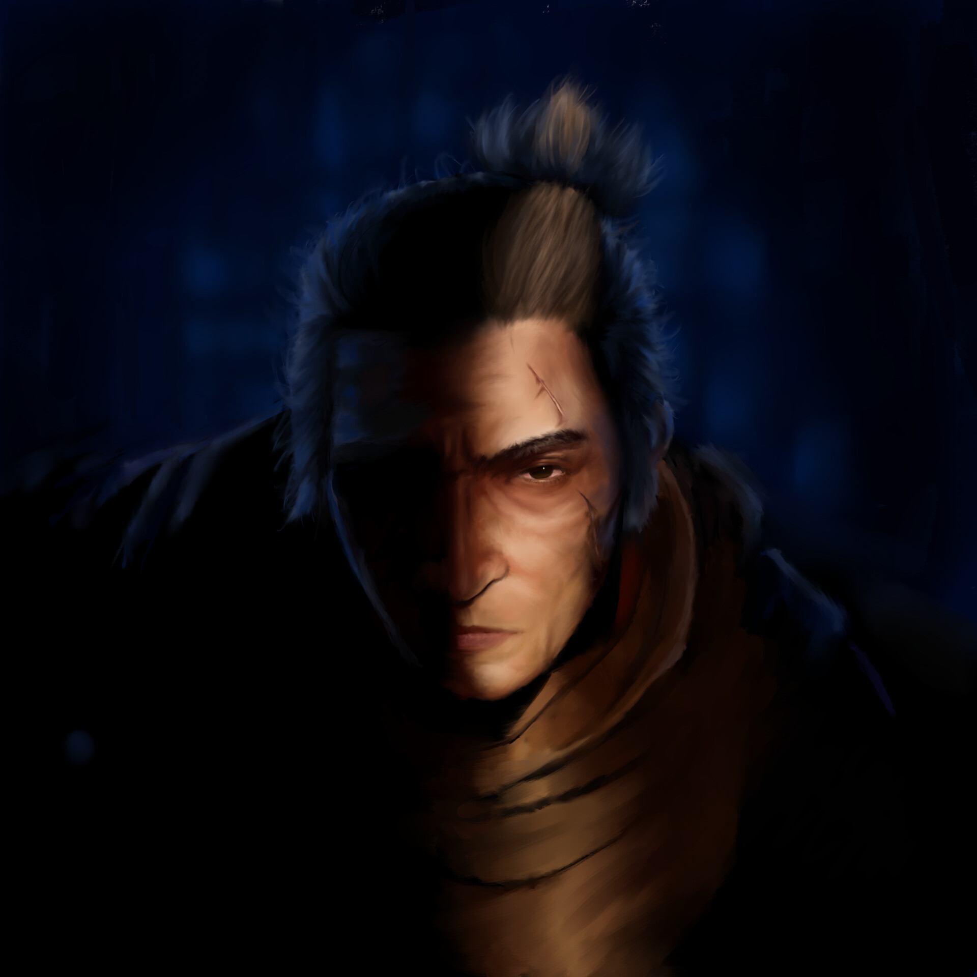 ArtStation - sekiro digital art
