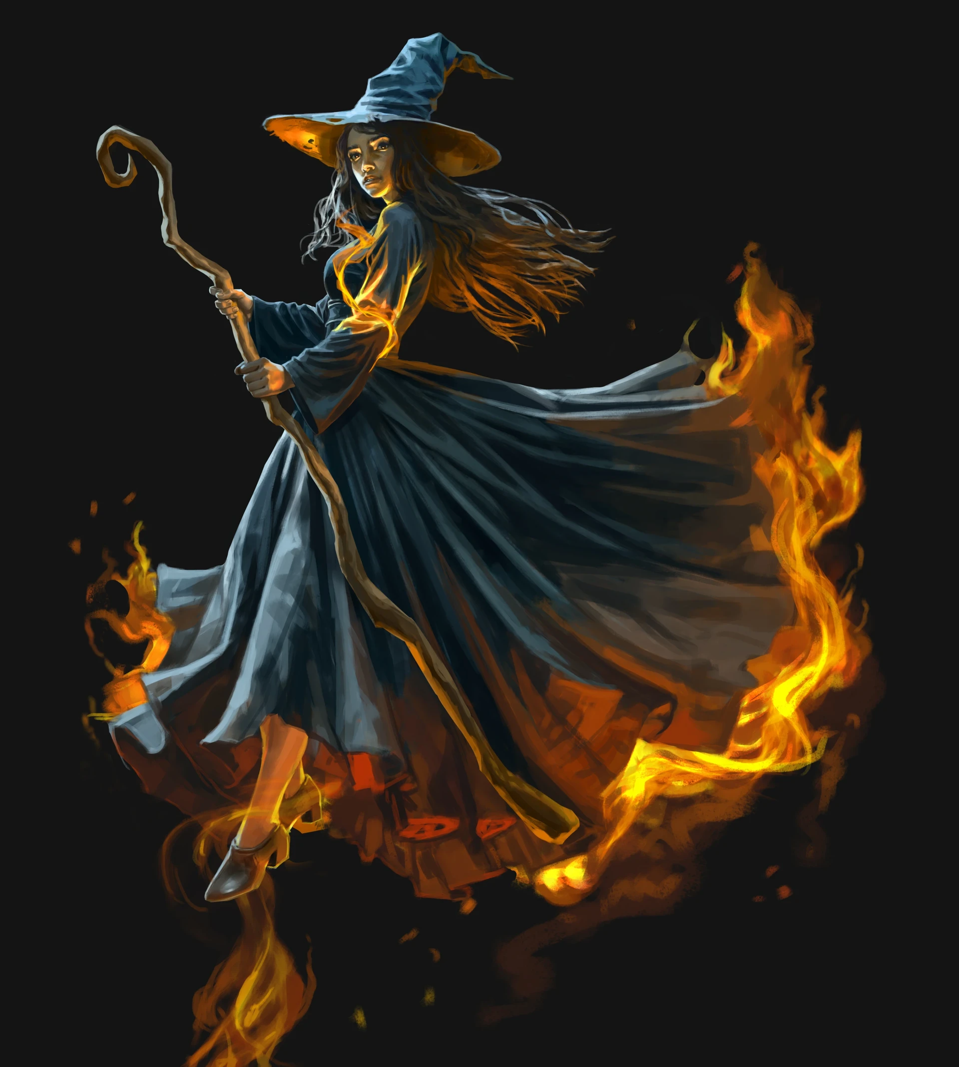 ArtStation - Fire witch