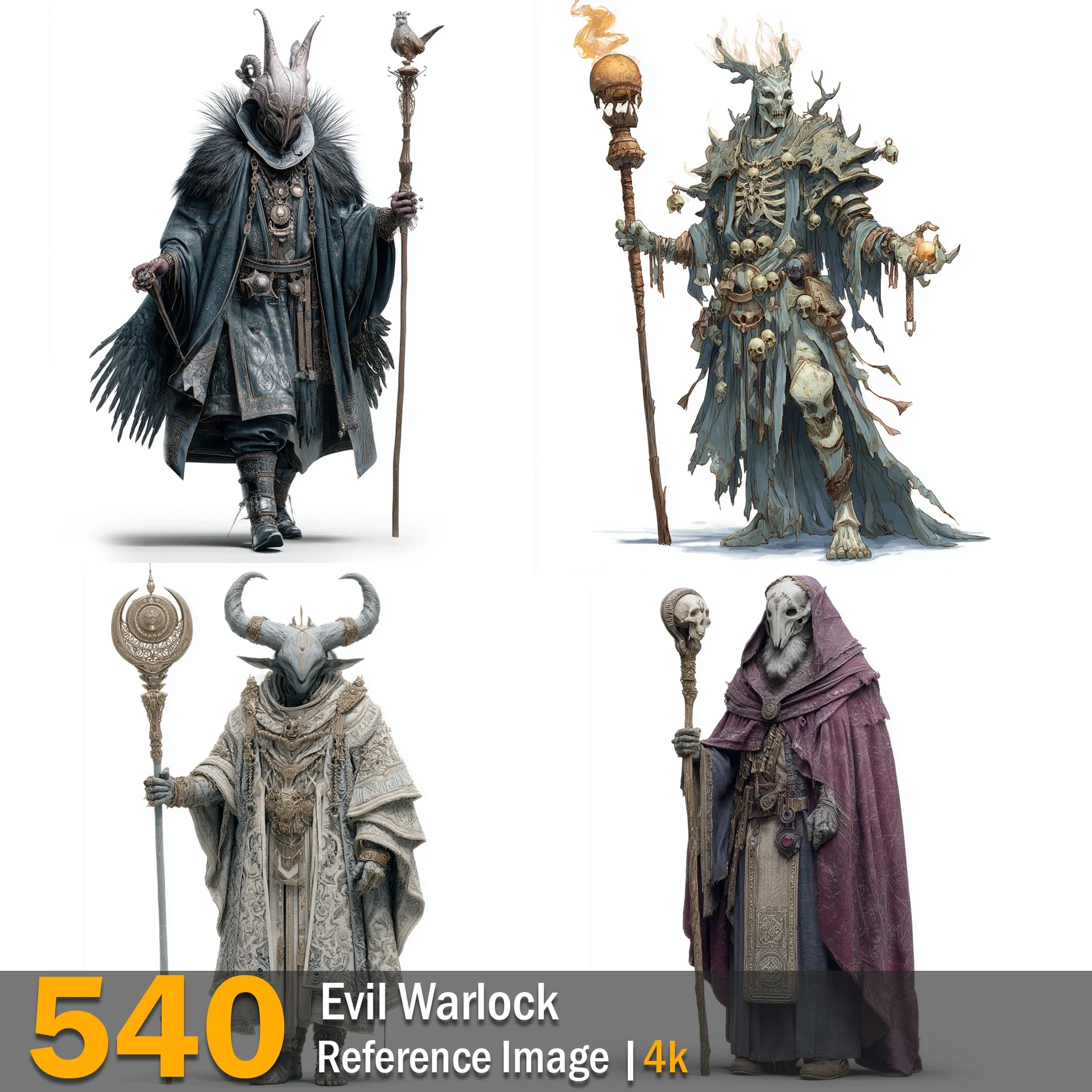 ArtStation - Evil Warlock | Reference Images | 4K