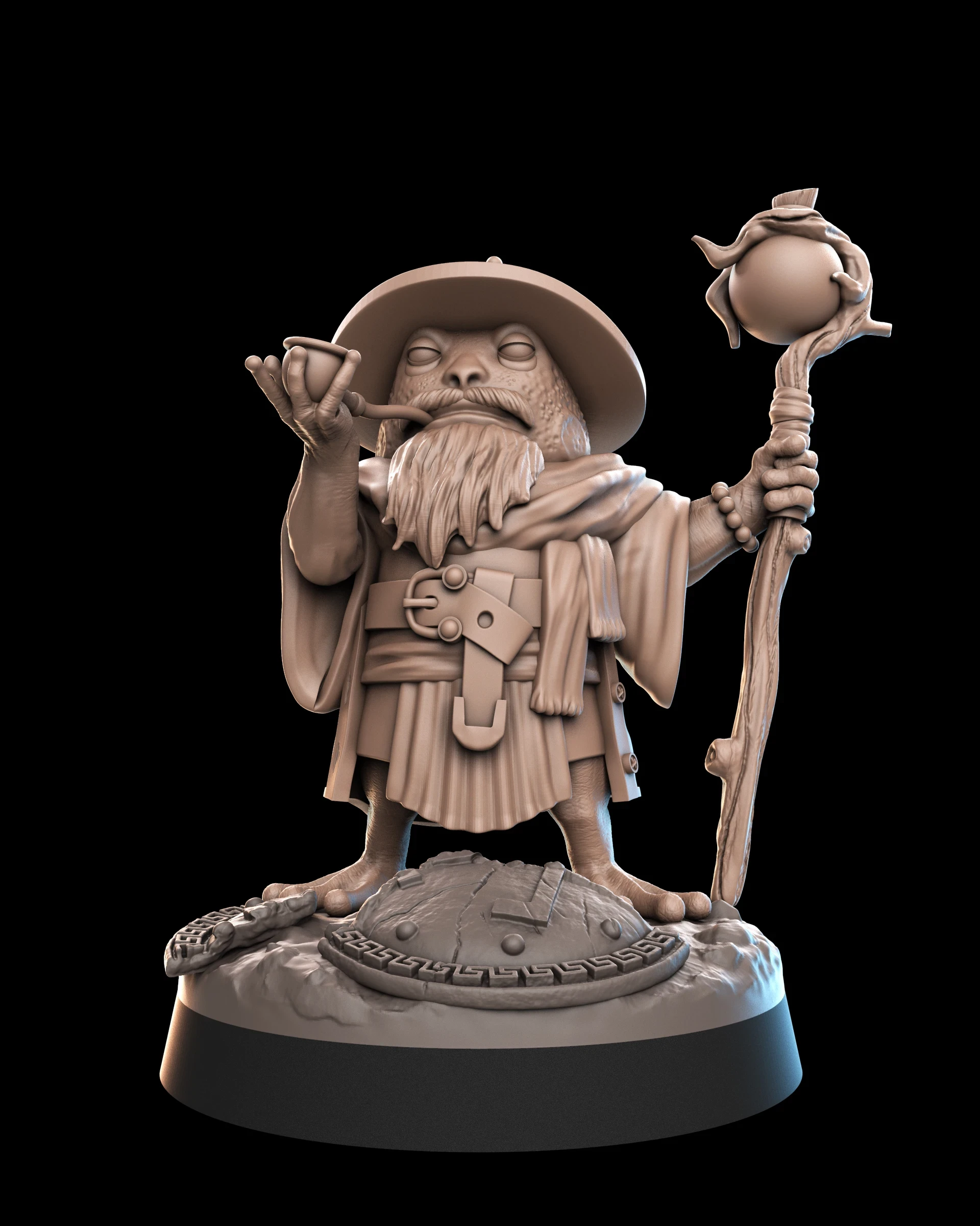 ArtStation - Grung the Wizard