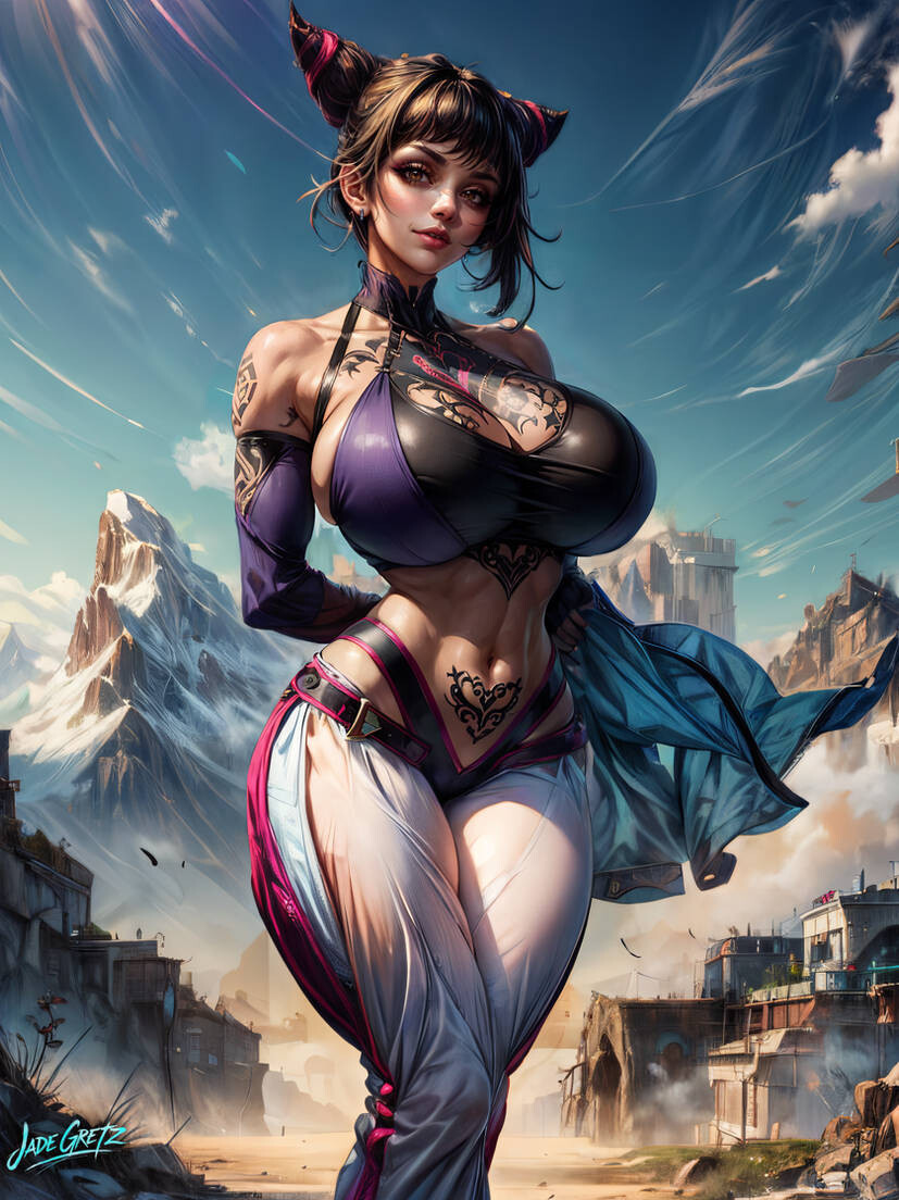 ArtStation - Juri: Thrill Seeker by Jade Gretz