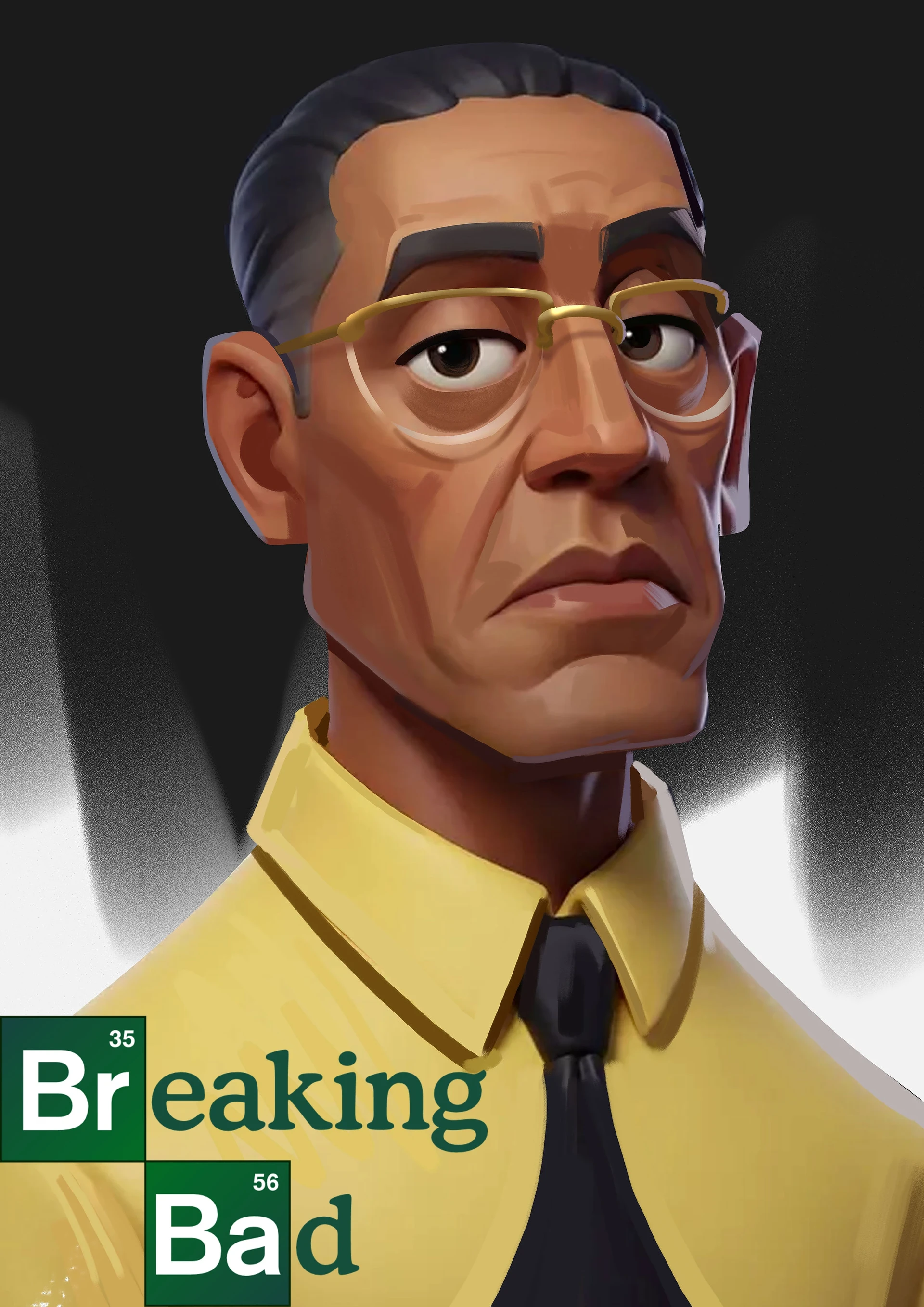 ArtStation - Breaking Bad Gus Fring