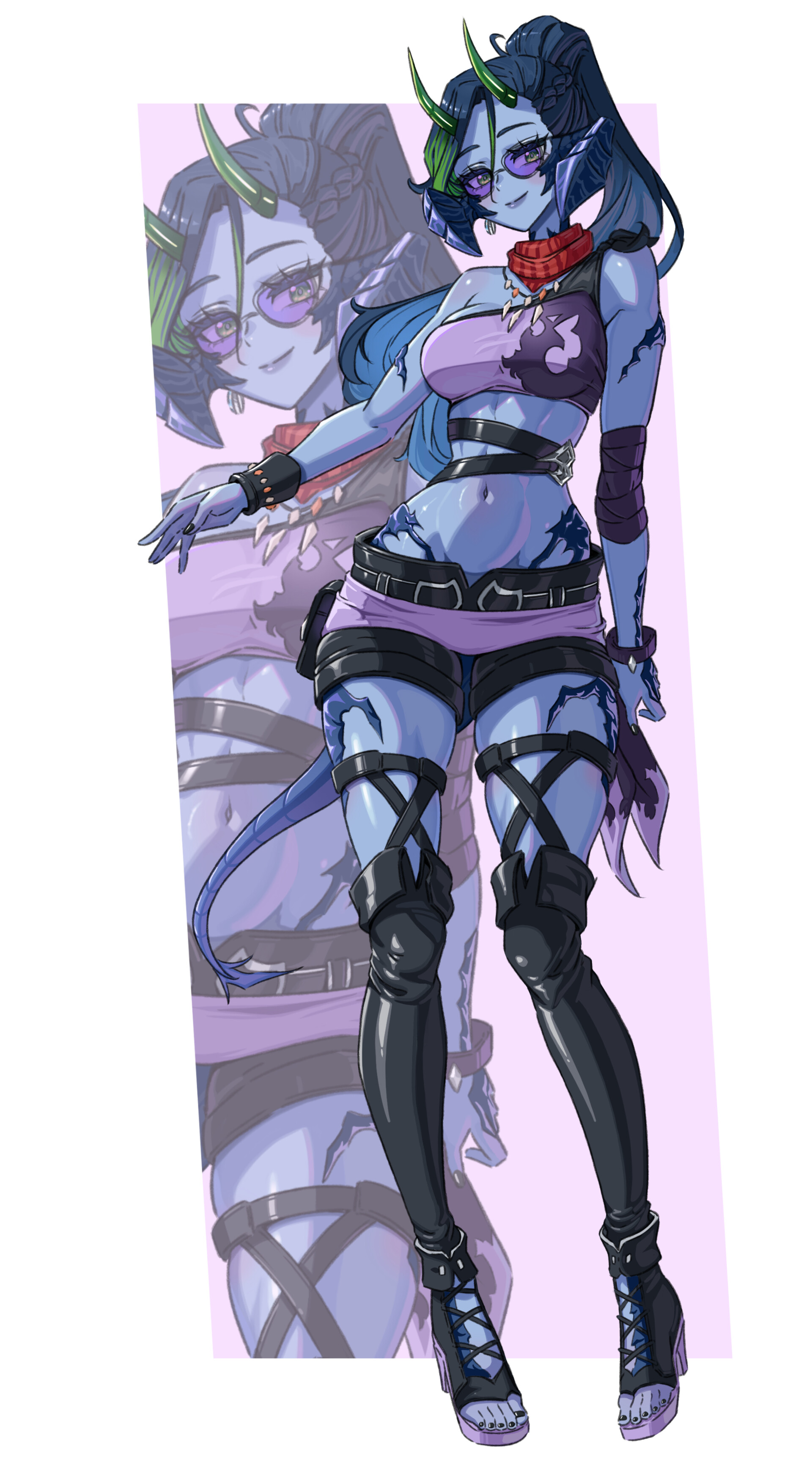 ArtStation - Blue (Femra Oc)