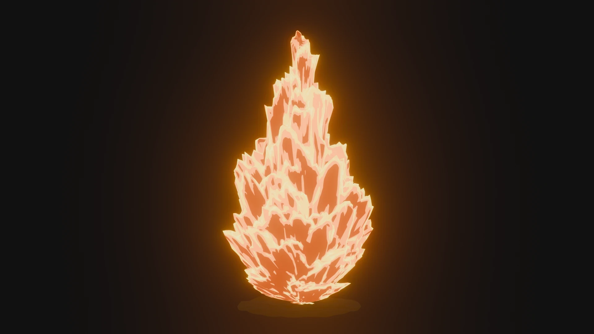 ArtStation - Procedural Anime Style Fire