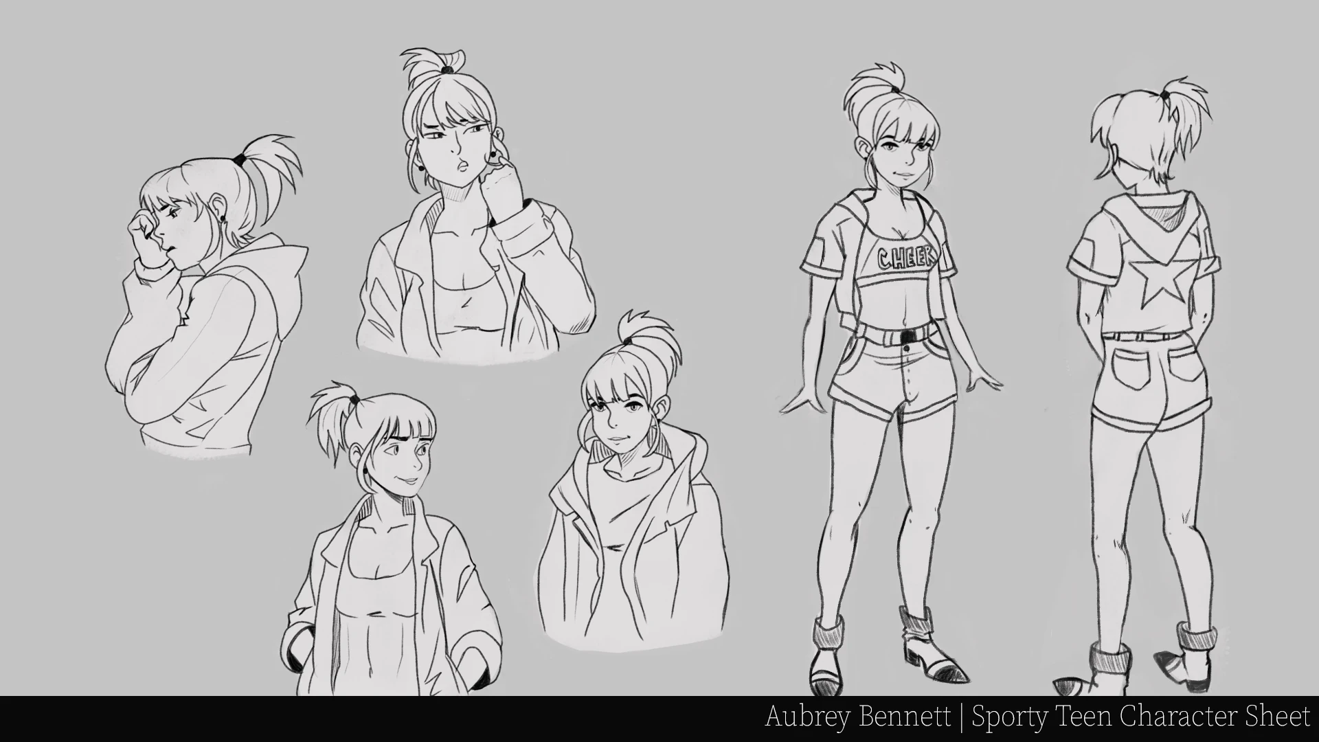 ArtStation - YA Character Expressions - Acting & Personality Study