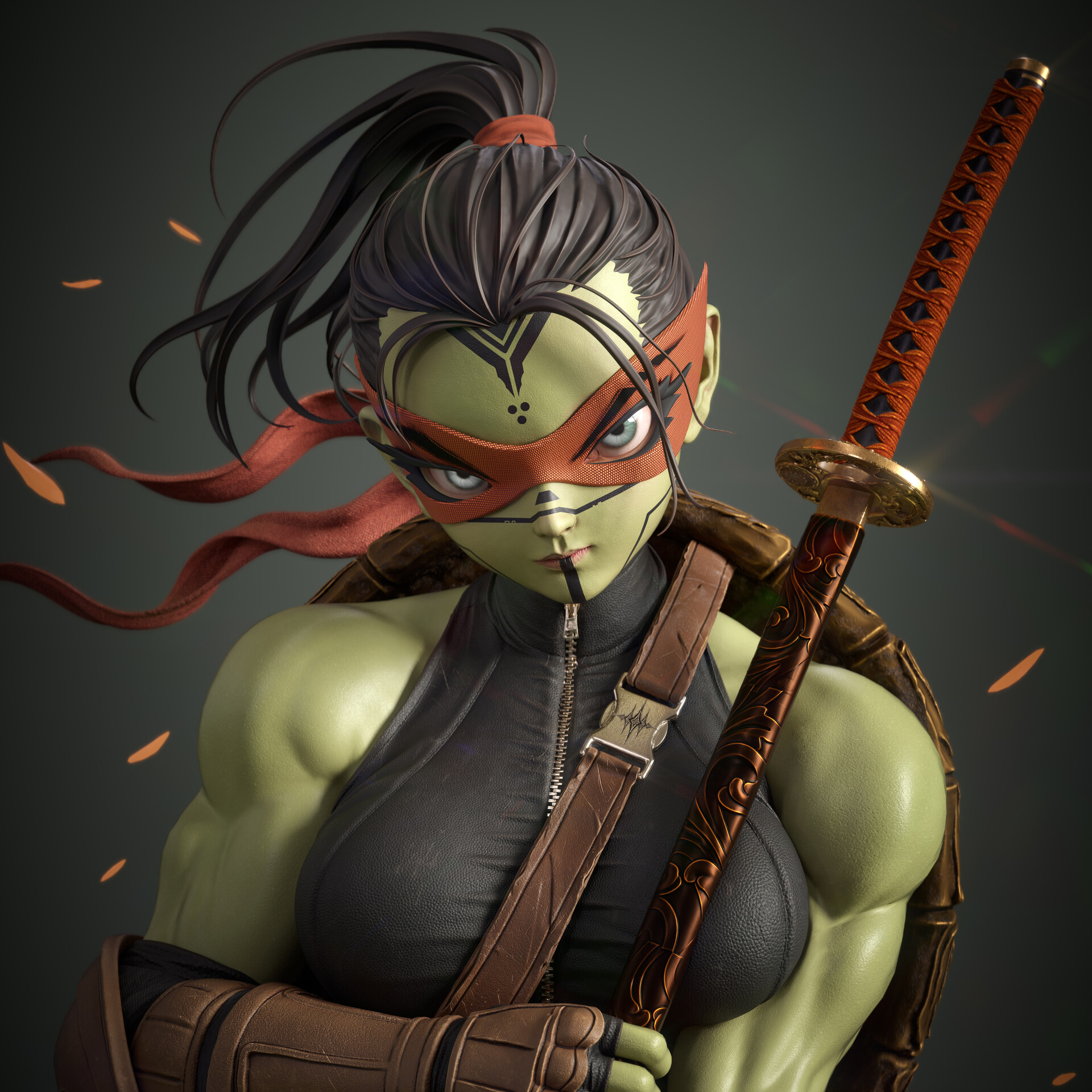 ArtStation - Female Turtle