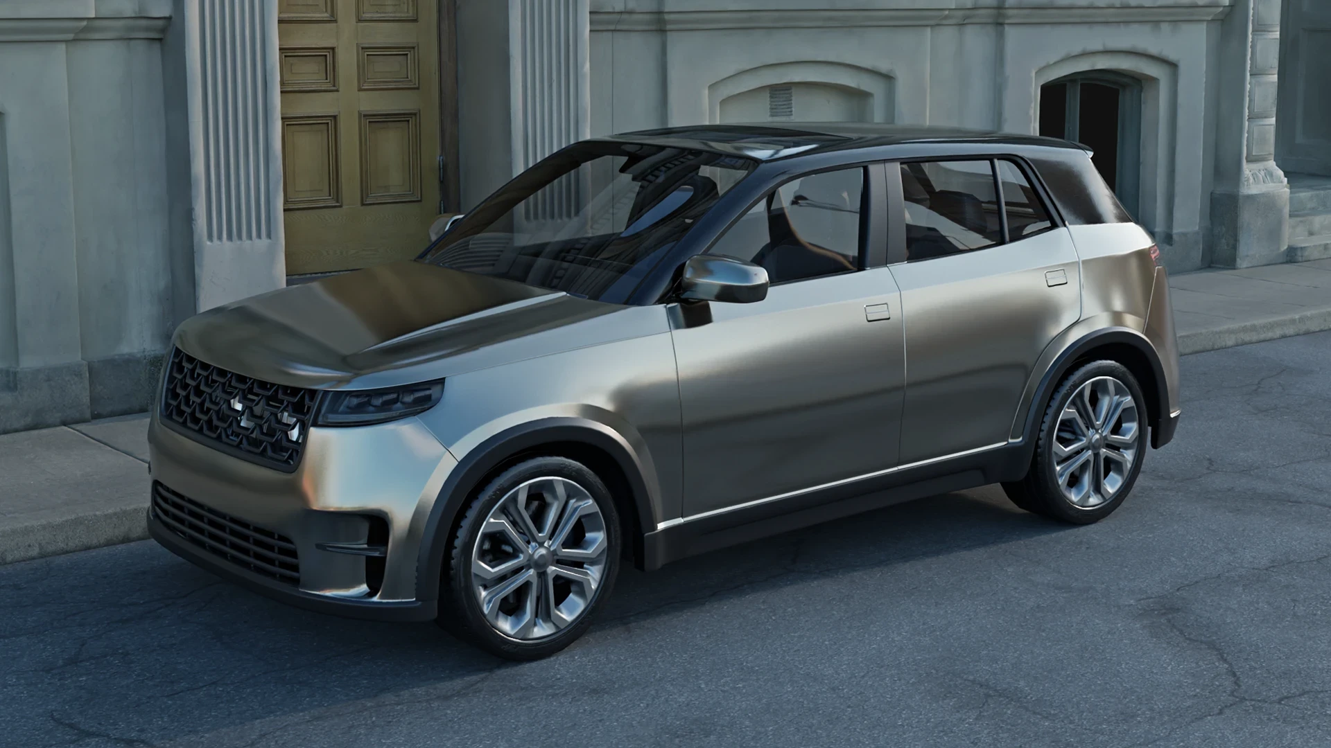 ArtStation - MMC Car | Generic Small SUV - Free download