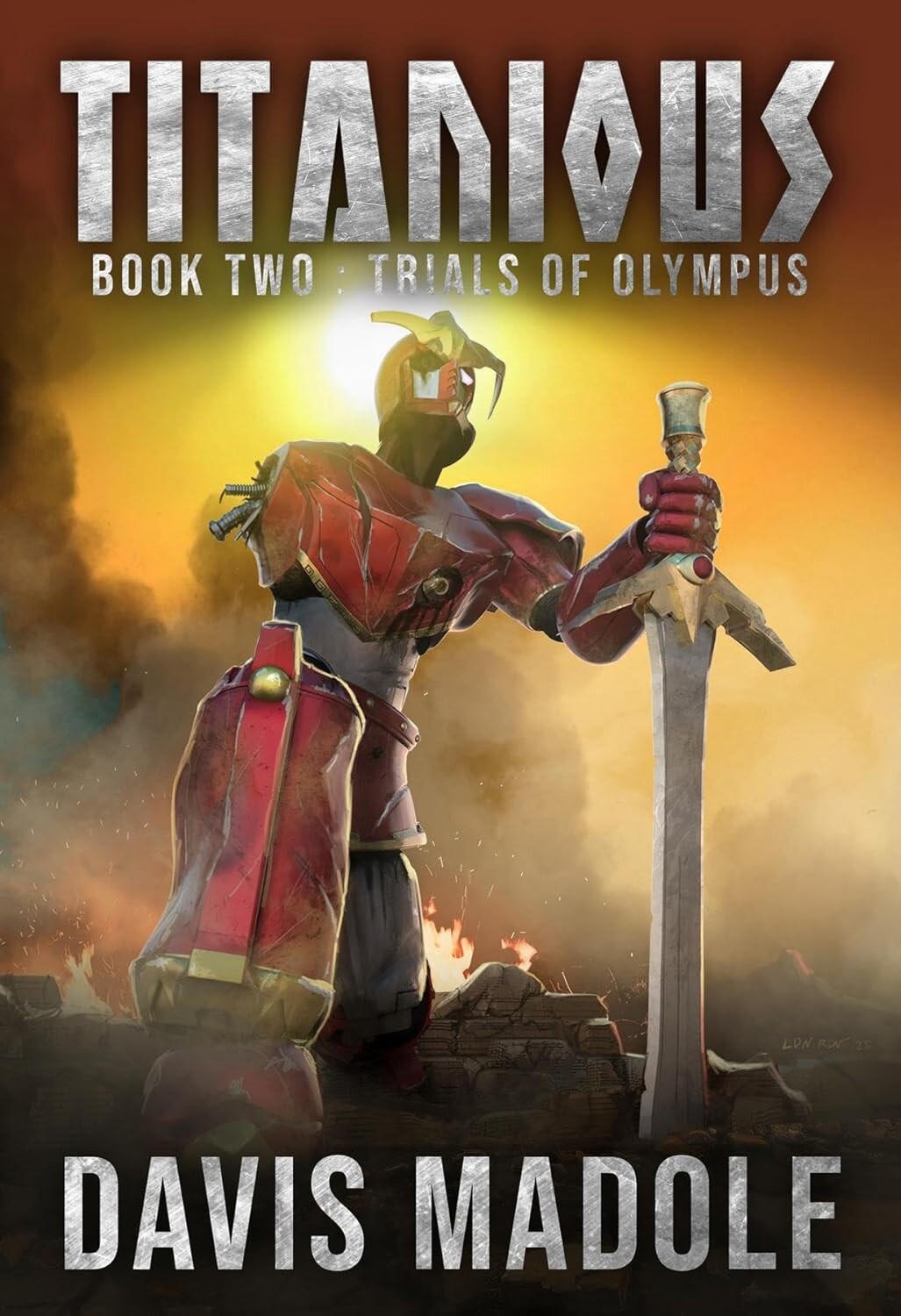 ArtStation - Titanious Book 2 Cover Illustration