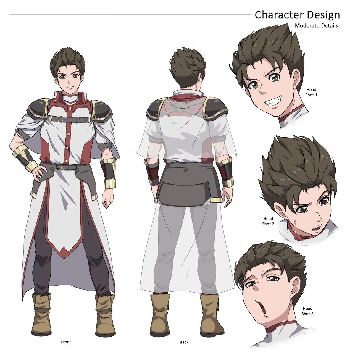 ArtStation - Character Design Spread Sheet