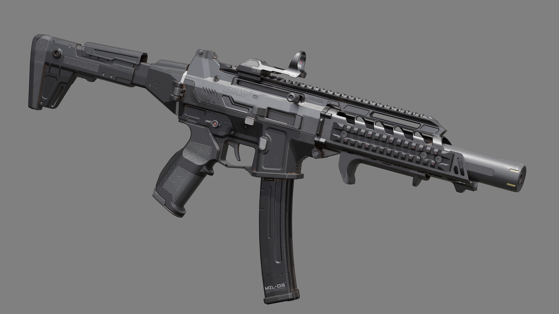 ArtStation - SMG Concept