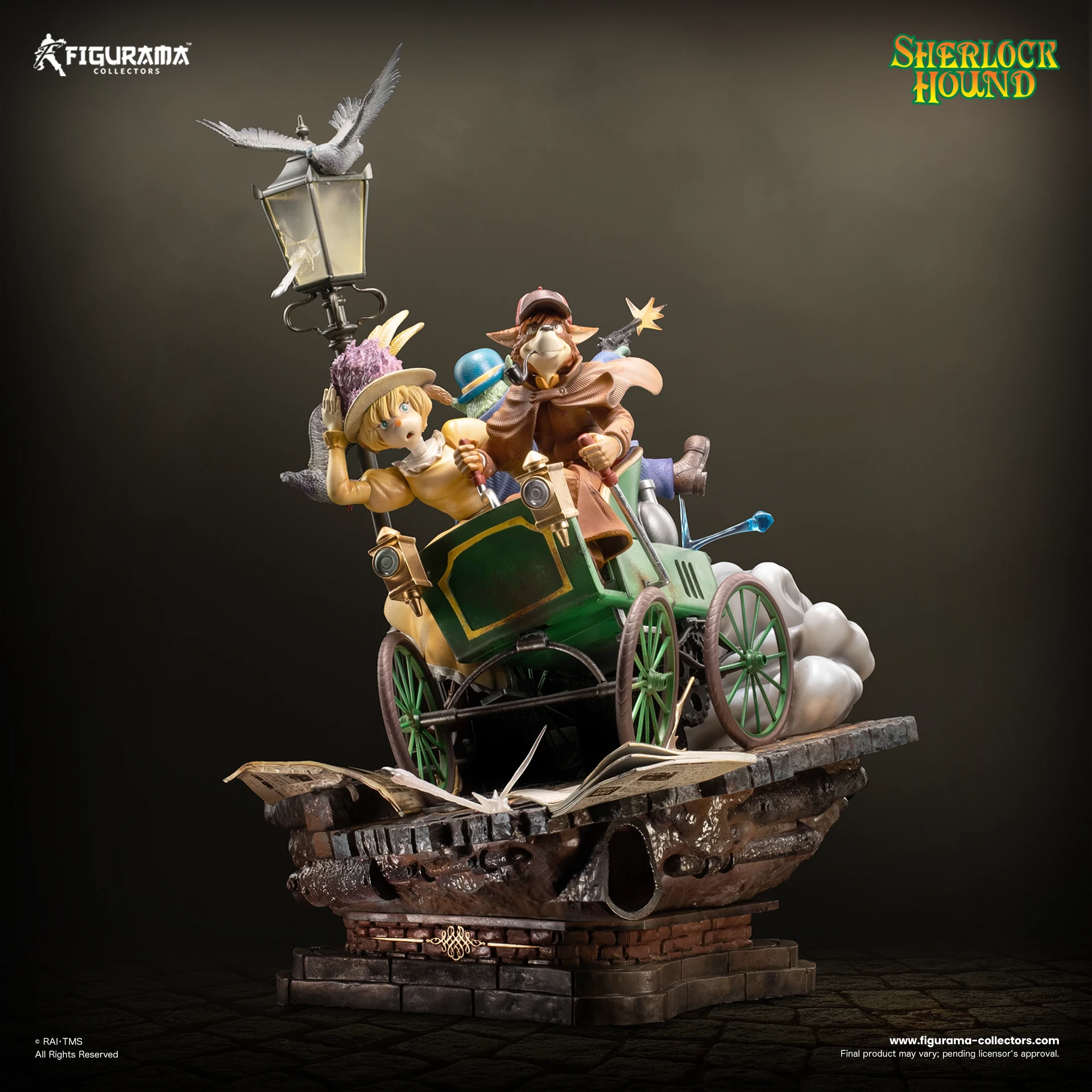 ArtStation - Sherlock hound diorama