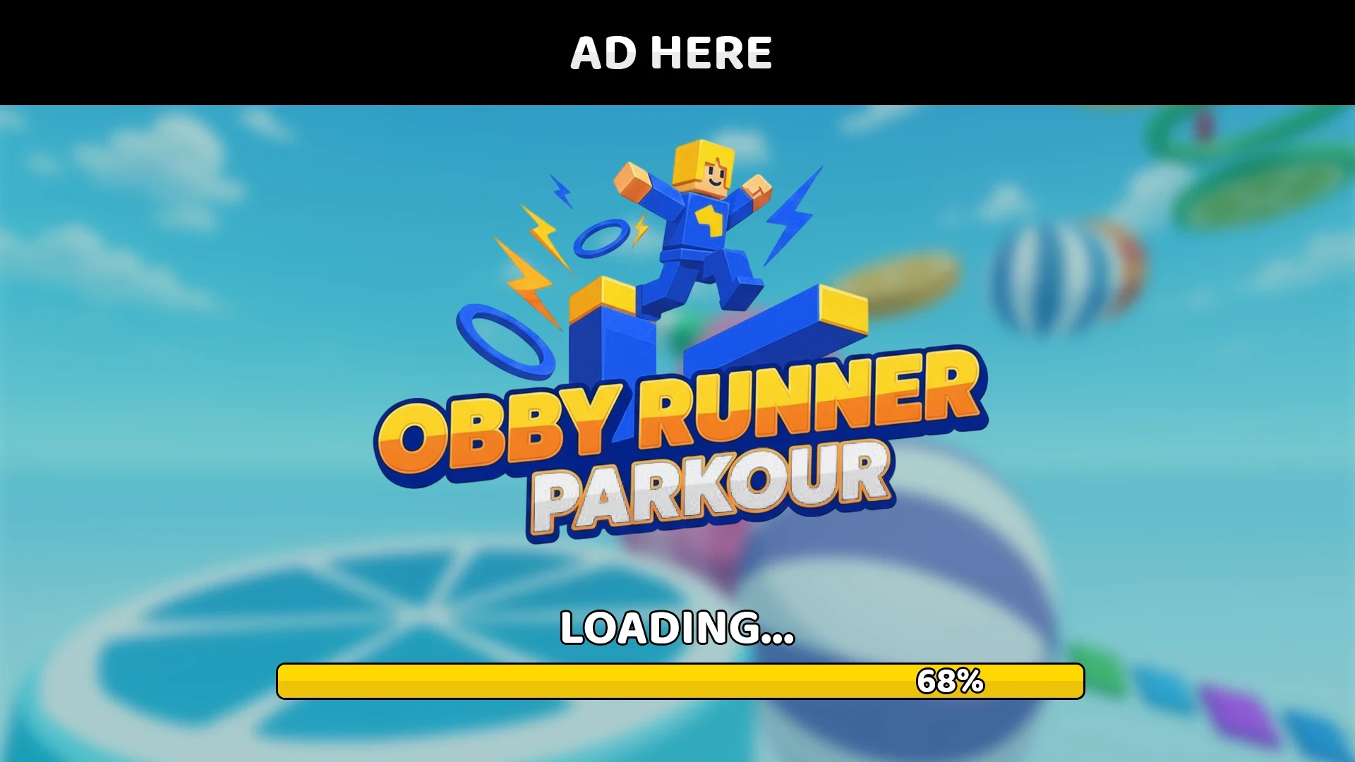 ArtStation - Obby Parkour Runner Game UI/UX