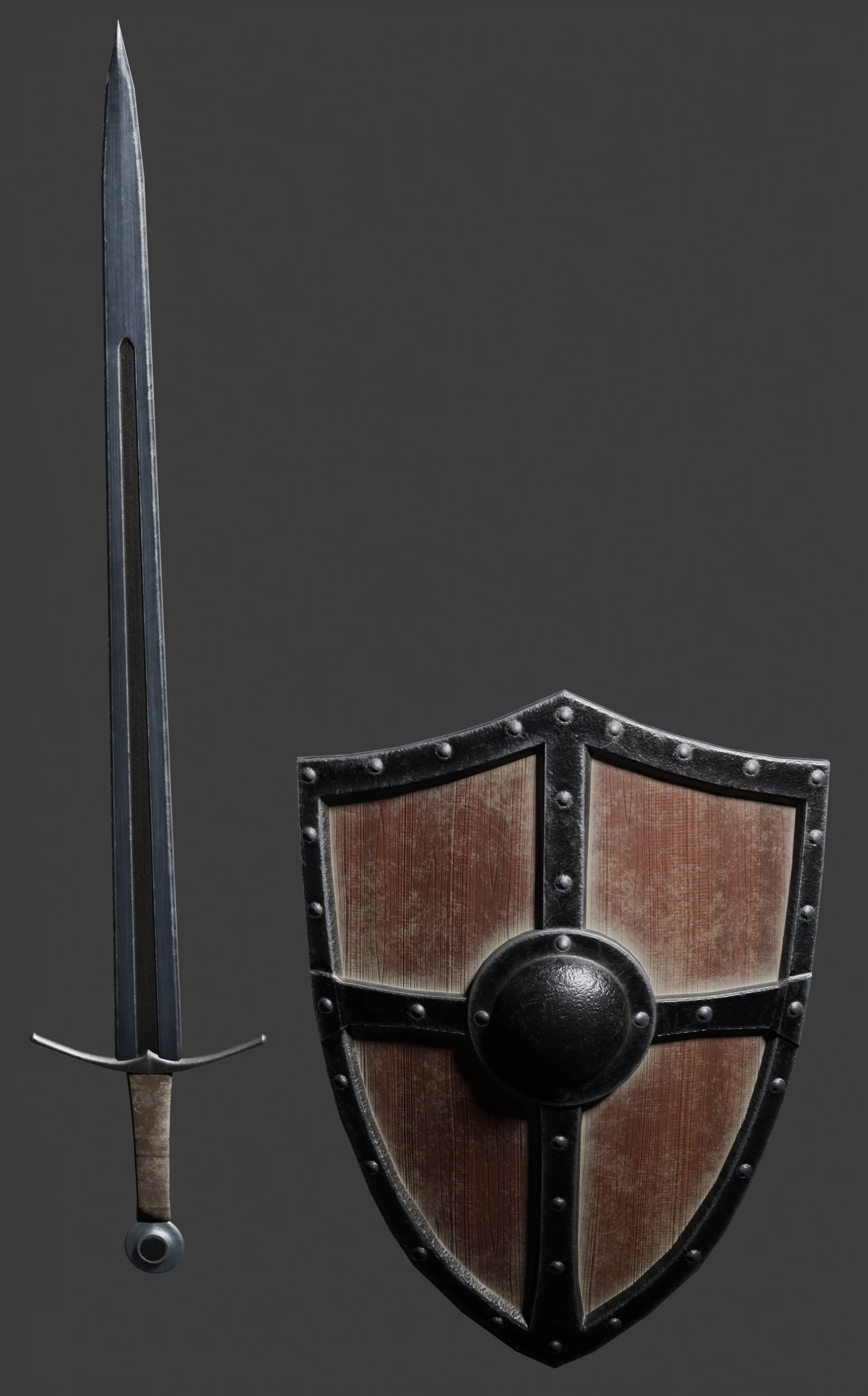 ArtStation - Sword & Shield