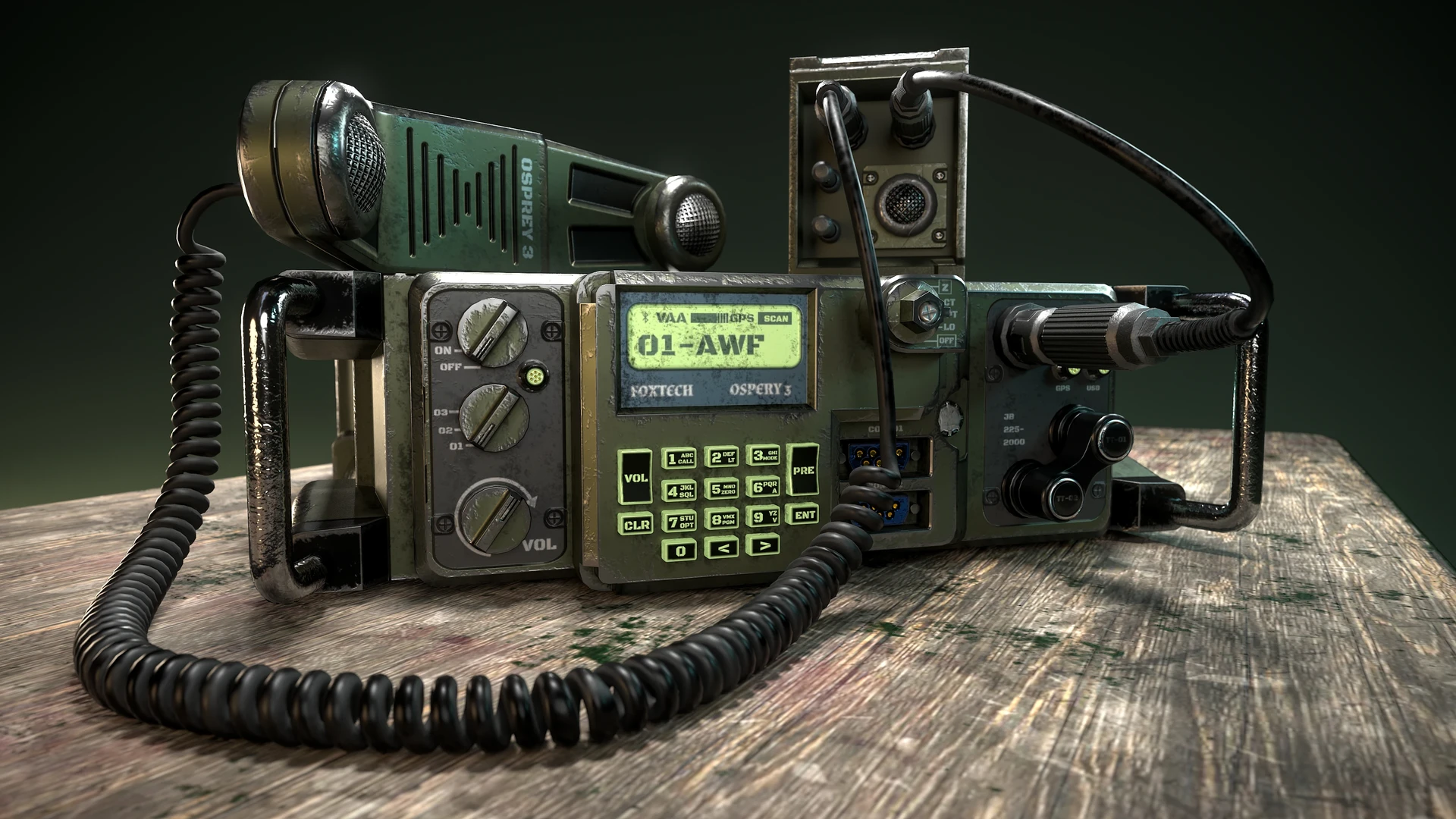 ArtStation - Military Tactical Radio