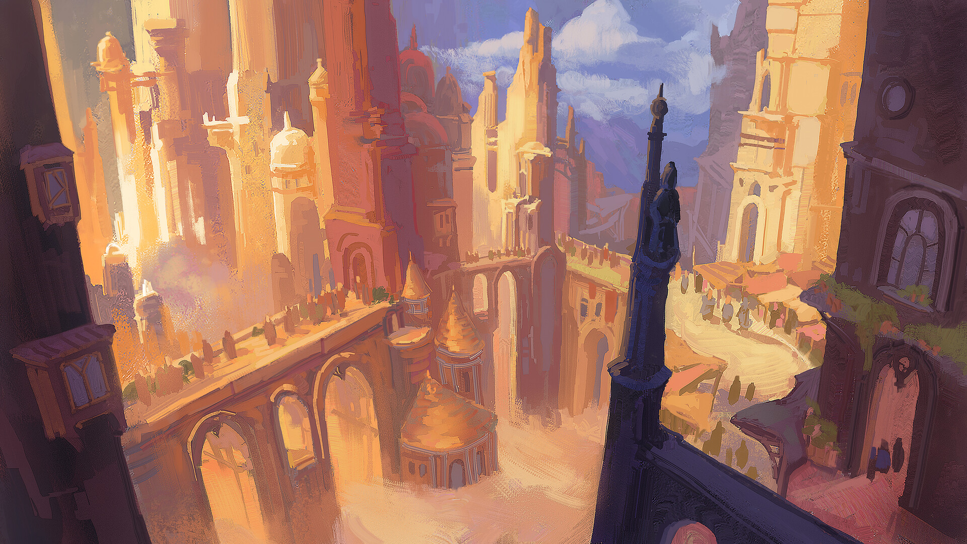 ArtStation - Hot City