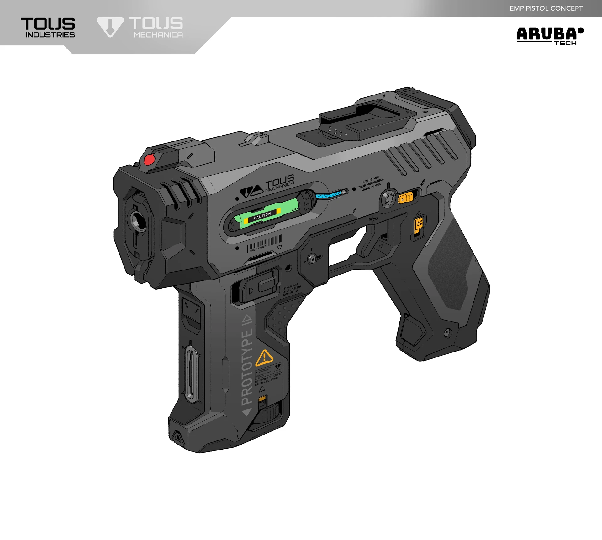 ArtStation - EMP Pistol