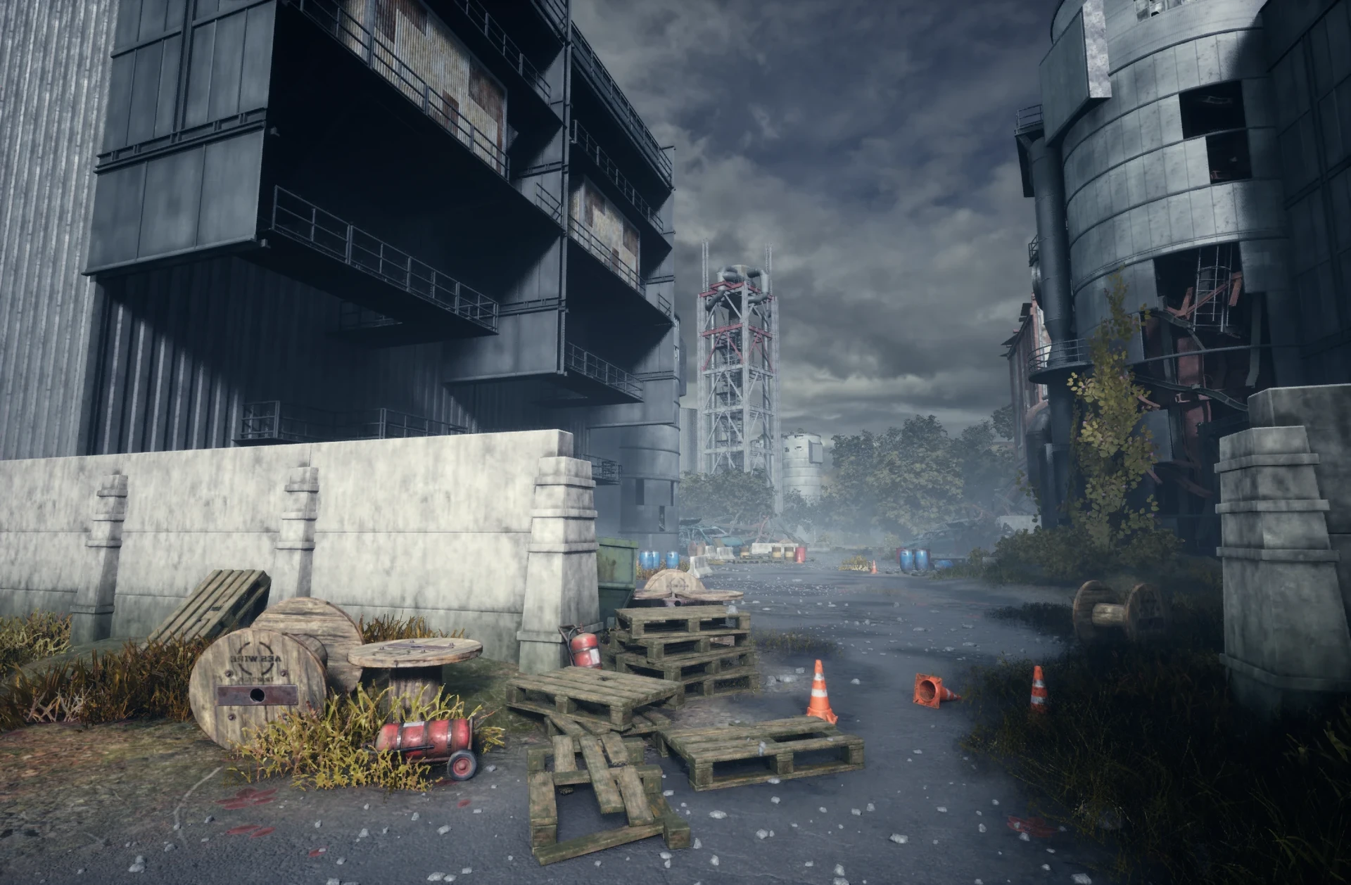 ArtStation - ruin factory remake