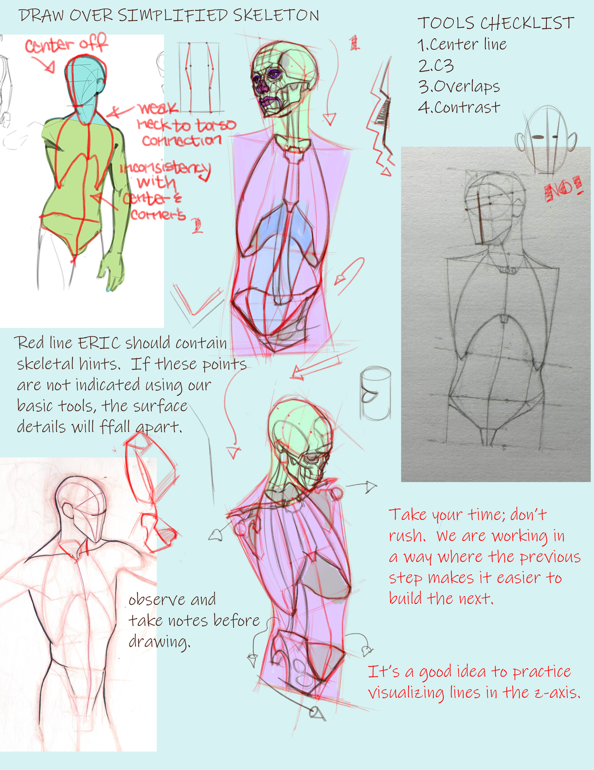 ArtStation - Demos and draw overs from class