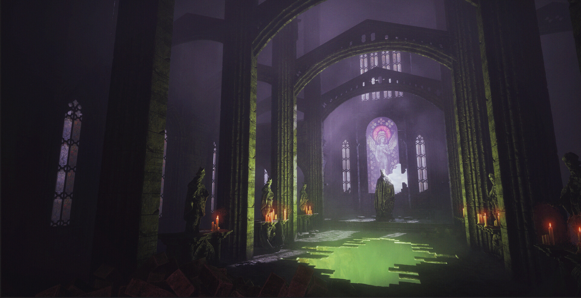 ArtStation - Shattered Hall