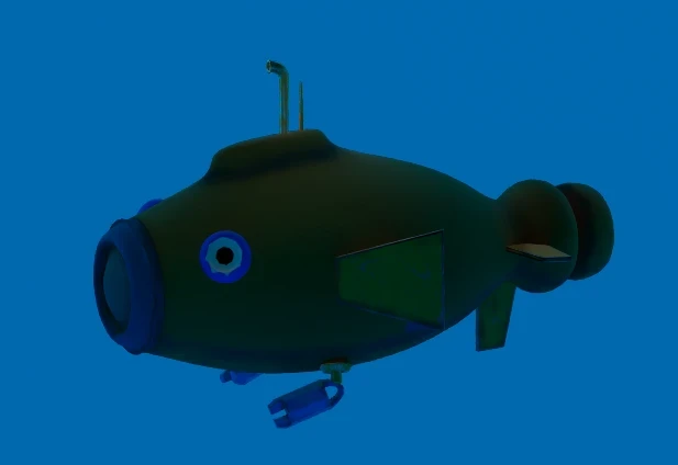 ArtStation - GoldFish Submarine