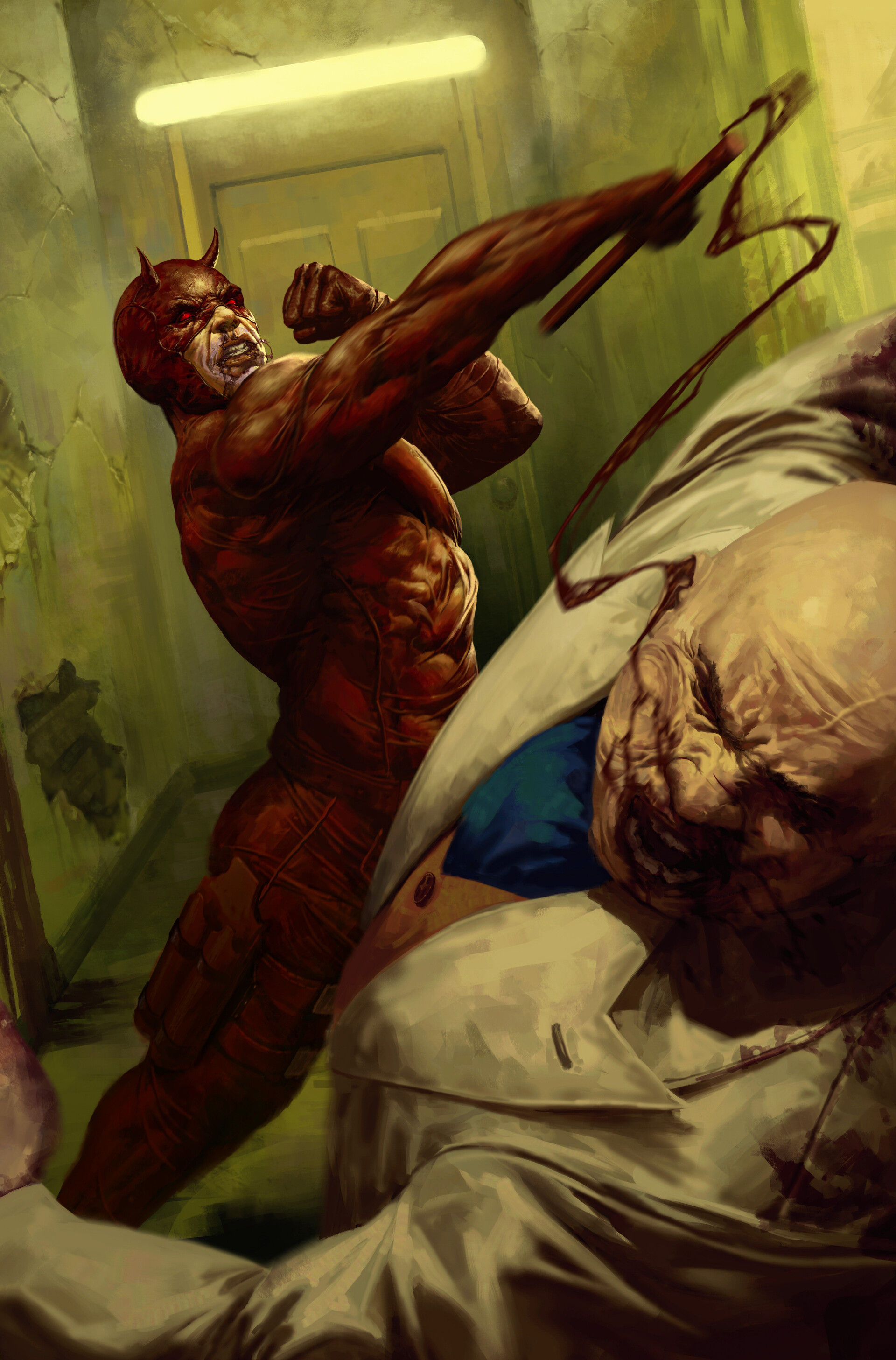 ArtStation - Daredevil fan art cover