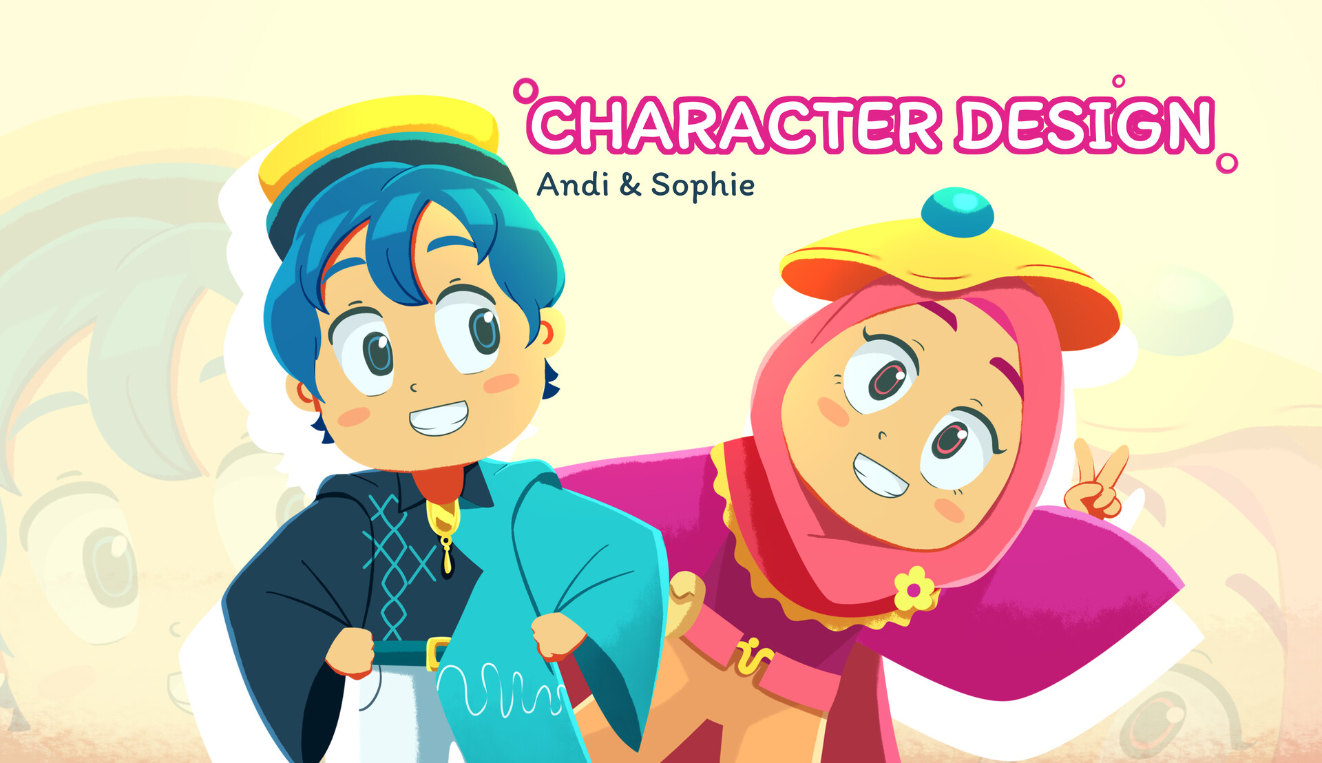 ArtStation - Andi & Sophie - Character Design
