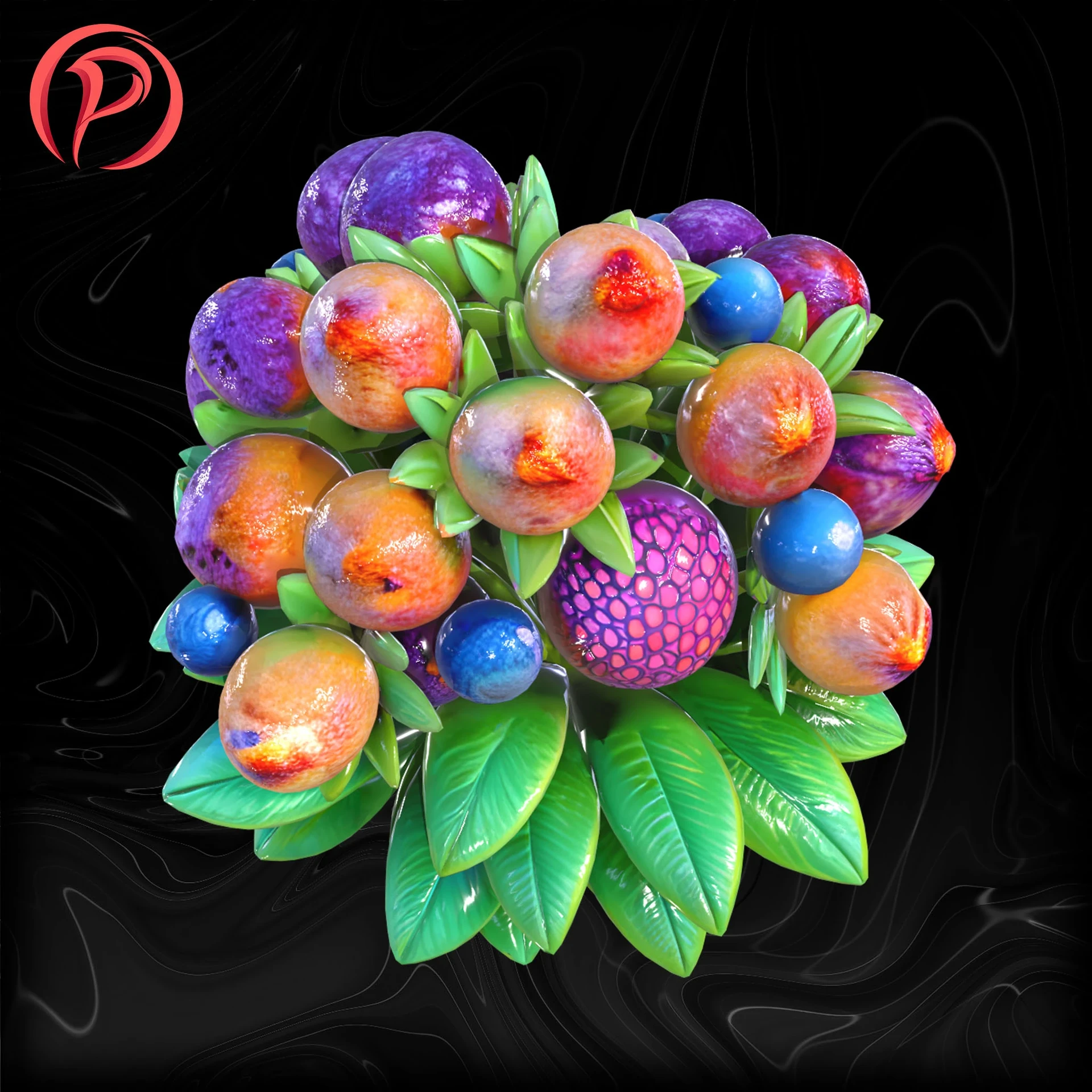 ArtStation - 15 Stylized Plant 3D Models with PBR Textures | Vol 5
