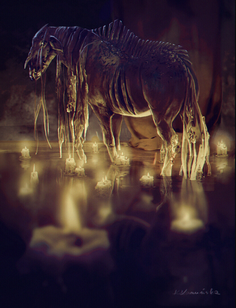 ArtStation - Kelpie - creature design