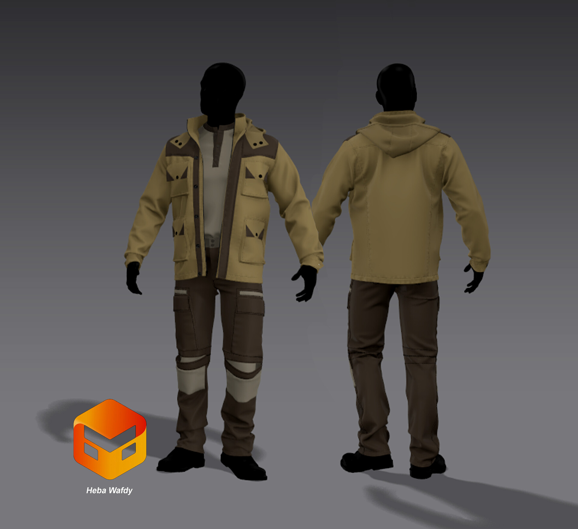 ArtStation - Marvelous Designer Outfit