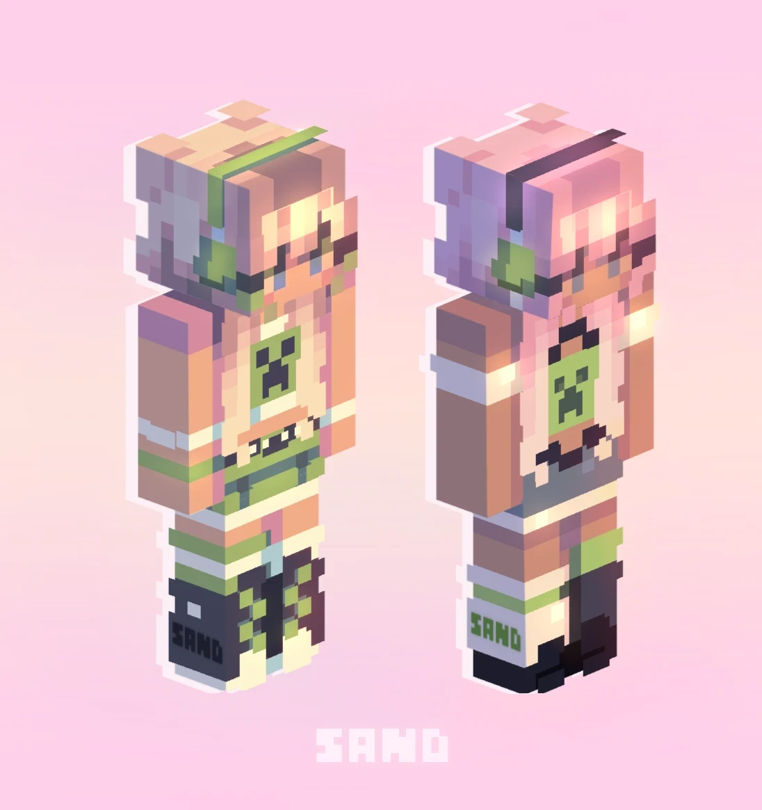 ArtStation - Minecraft Skins