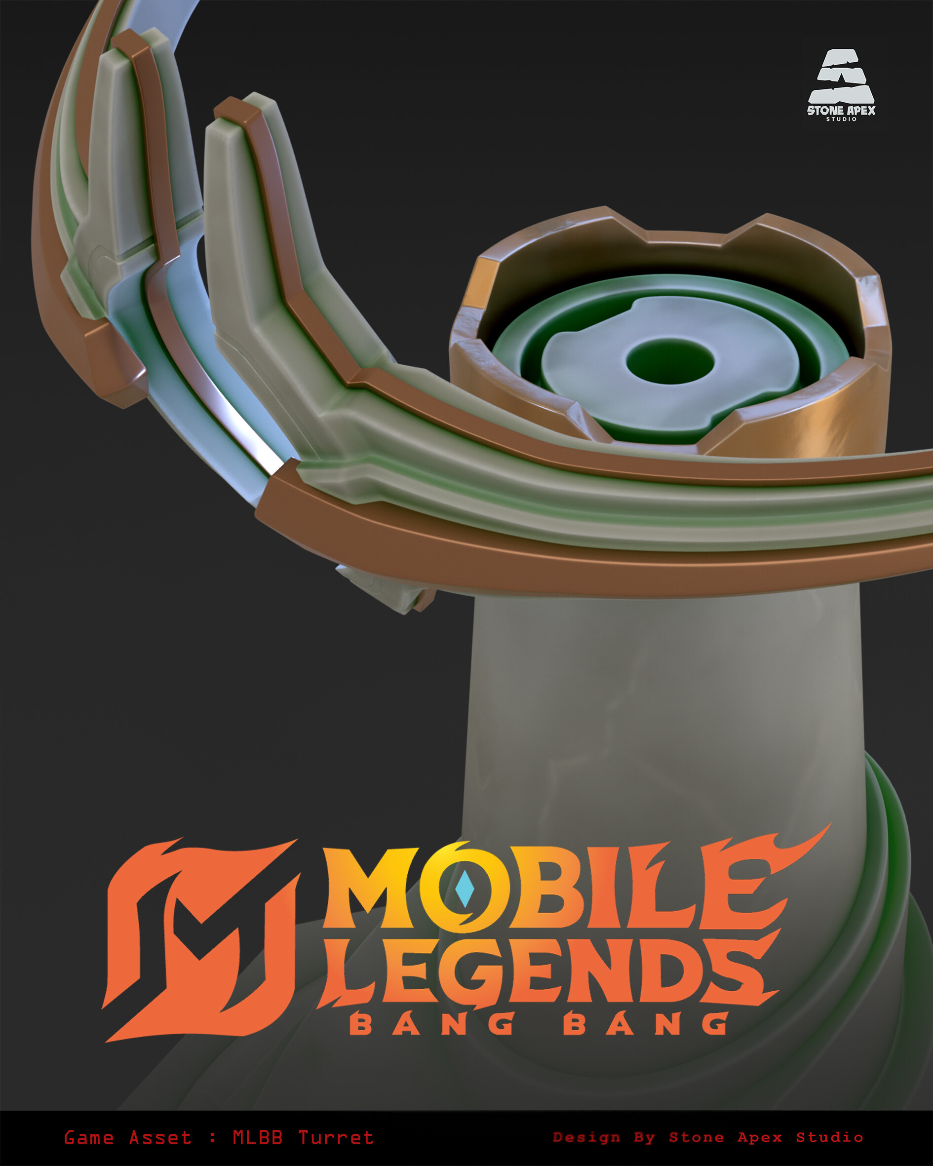 ArtStation - MLBB Style Turret Concept