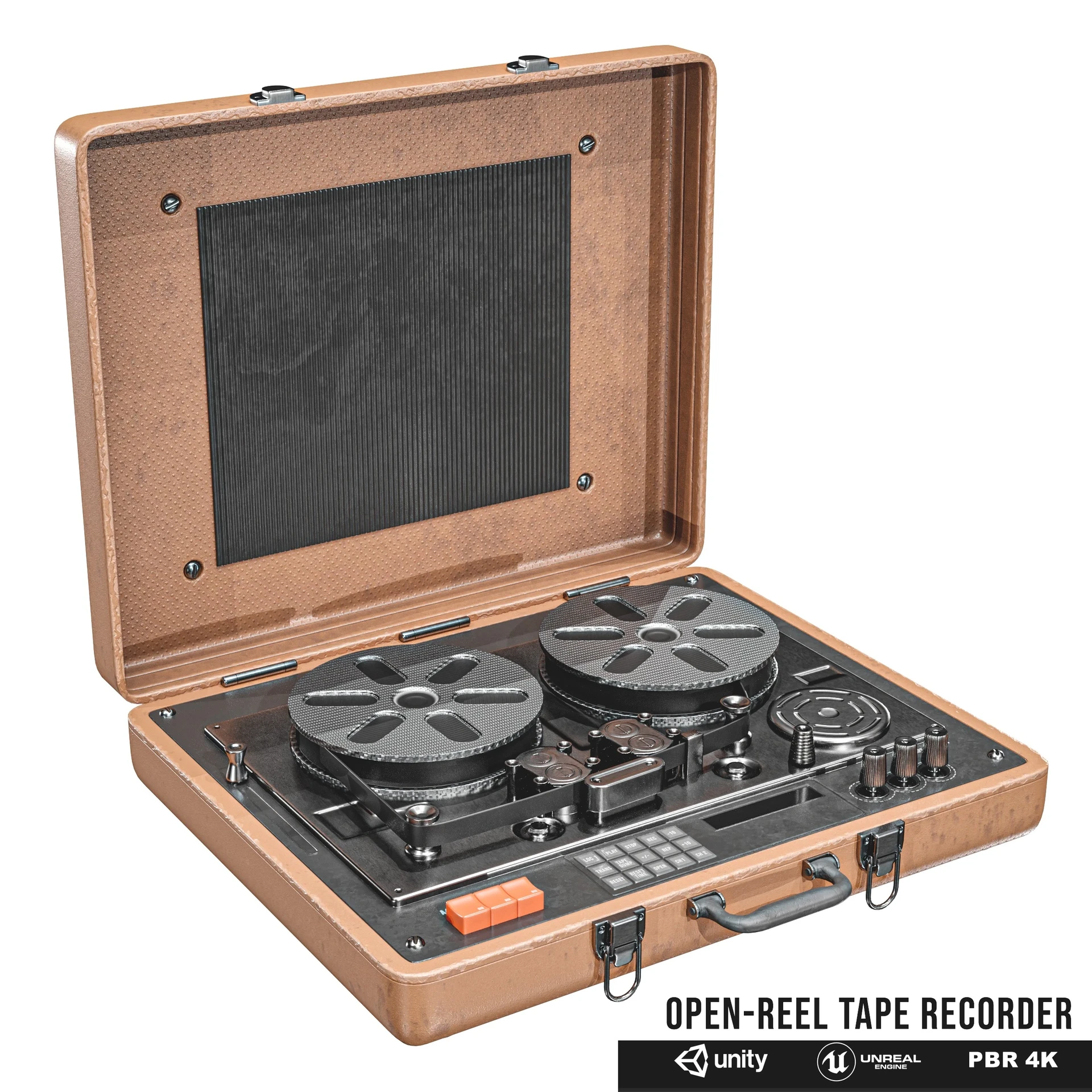 ArtStation - Open Reel Tape Recorder