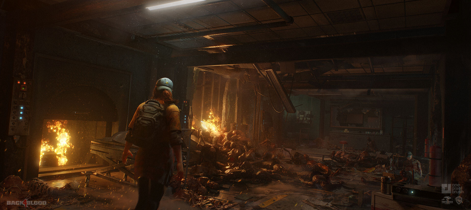 ArtStation - Back 4 Blood - Crematorium & Safehouse